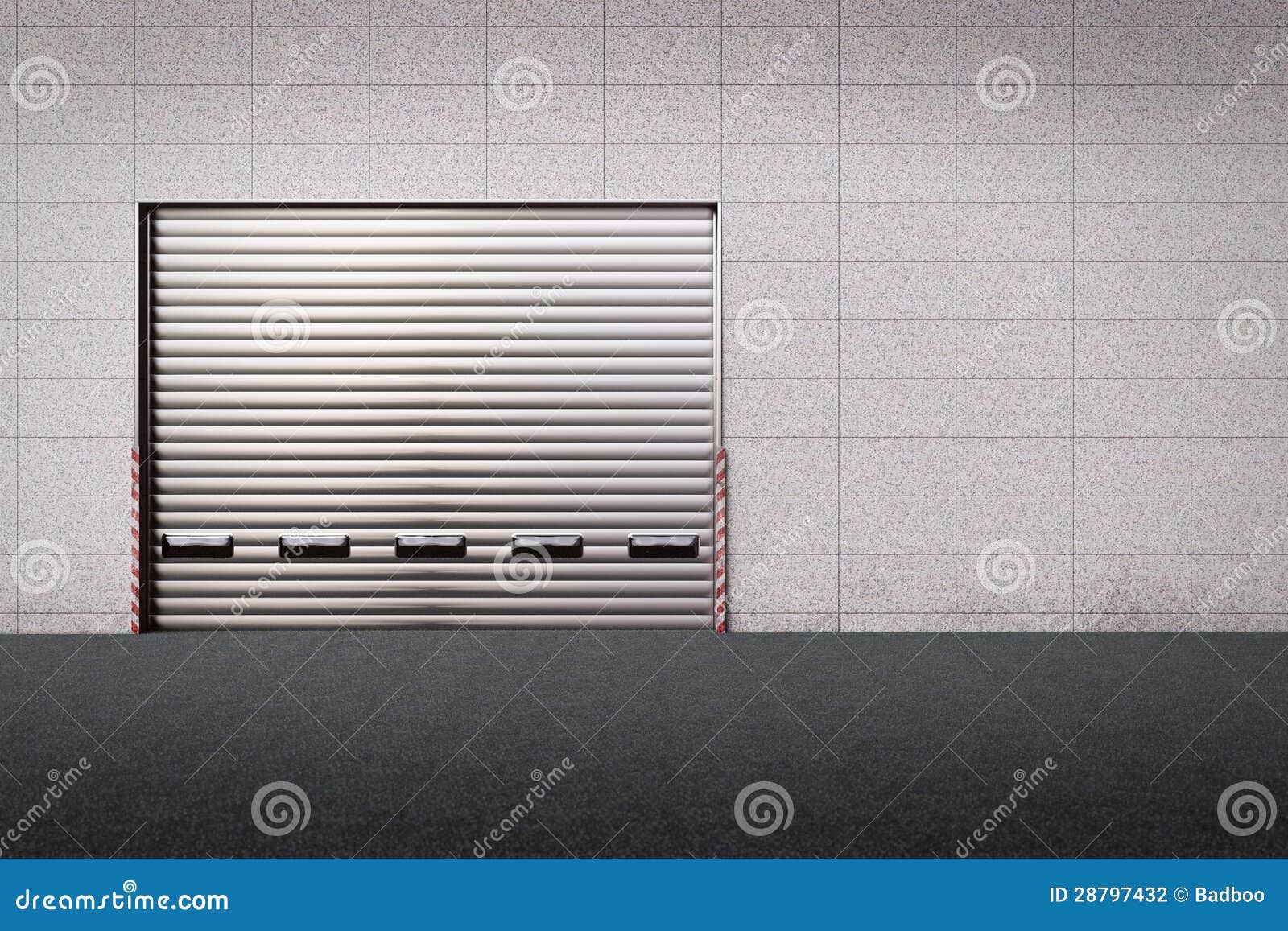 Delivery Gate stock illustration. Illustration of door - 28797432