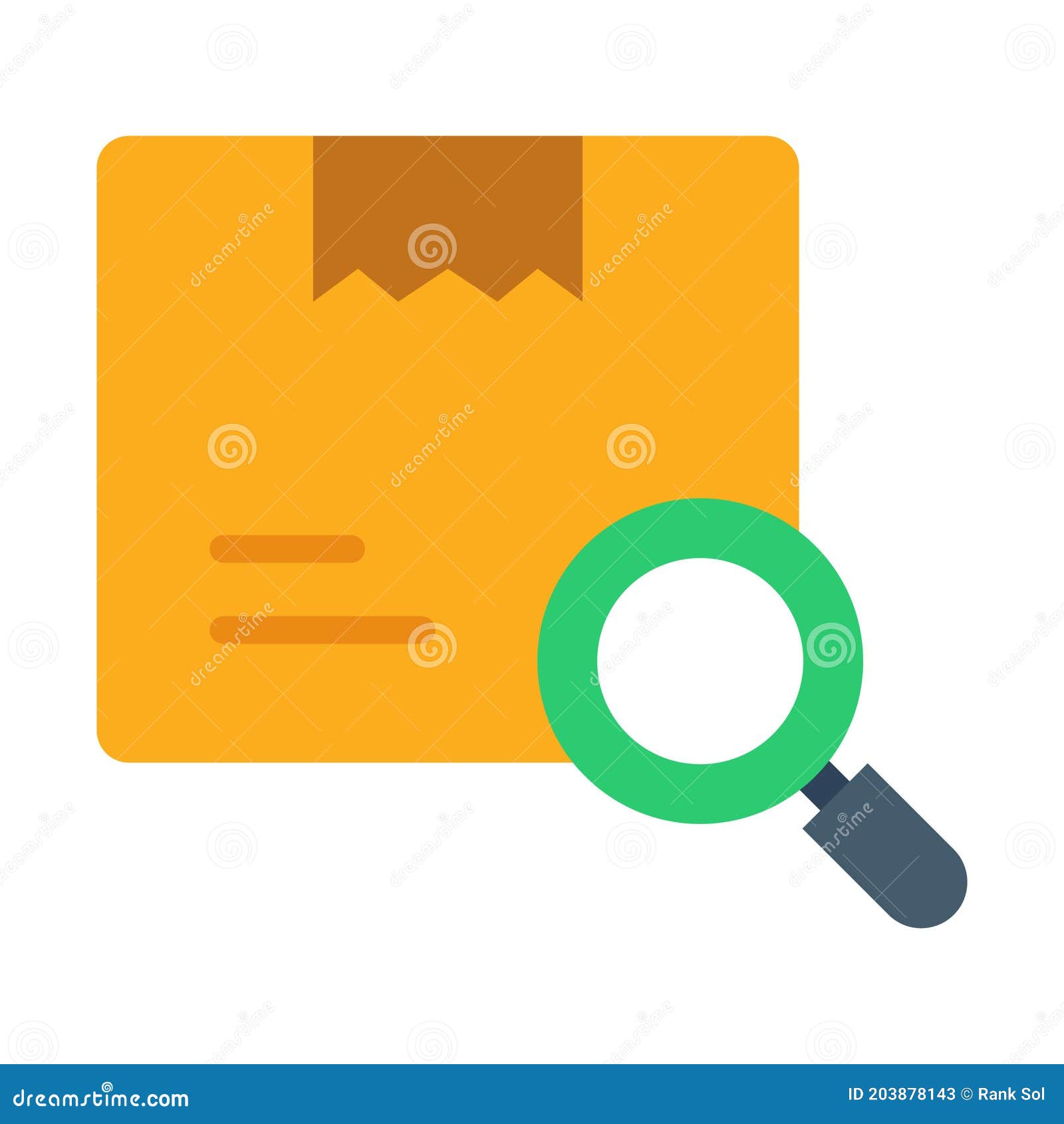 Delivery Inspection, Inspection, Package, Box Fully Editable Vector ...