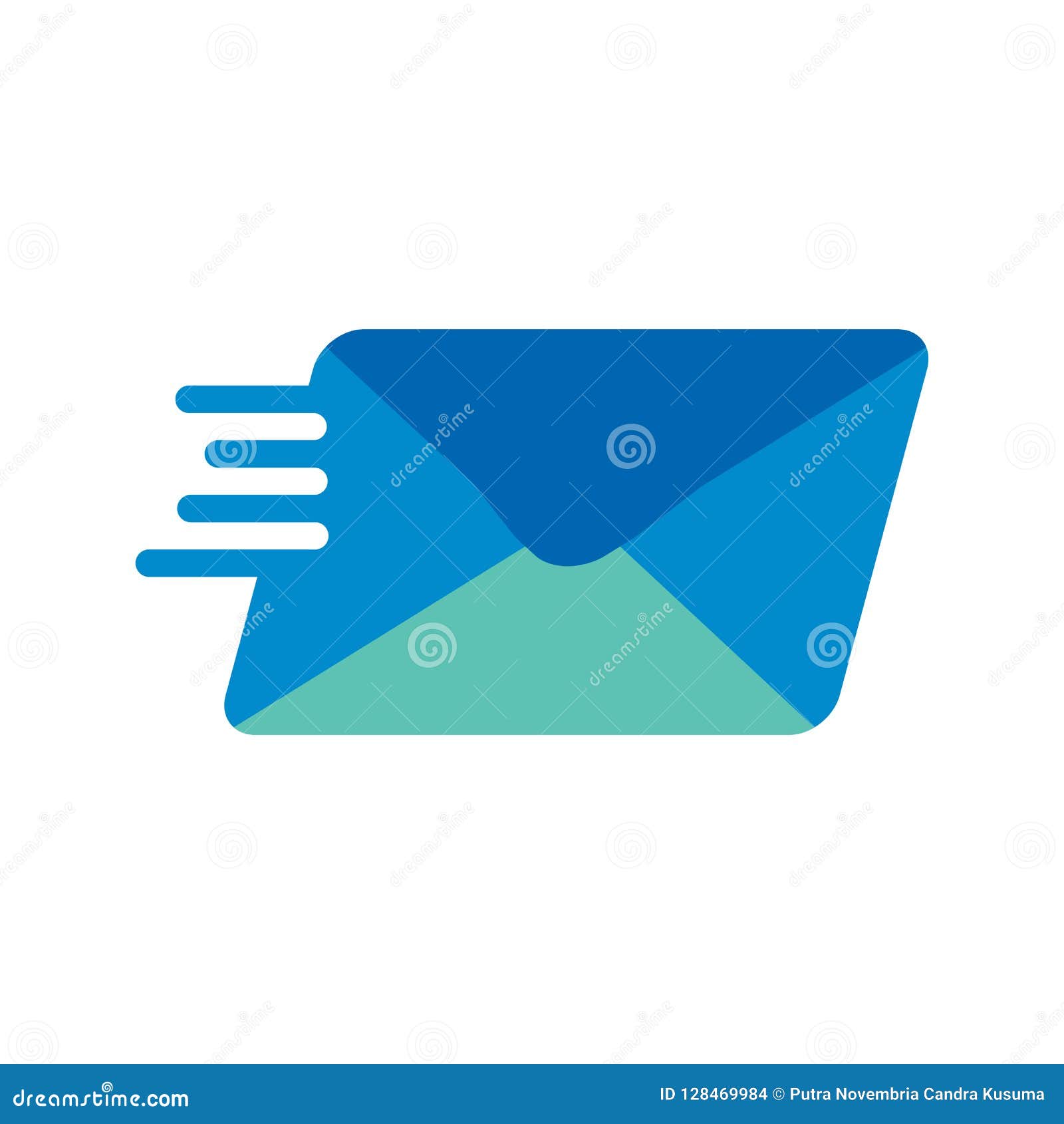 Delivery Mail Logo Icon Design Stock Illustration - Illustration of ...