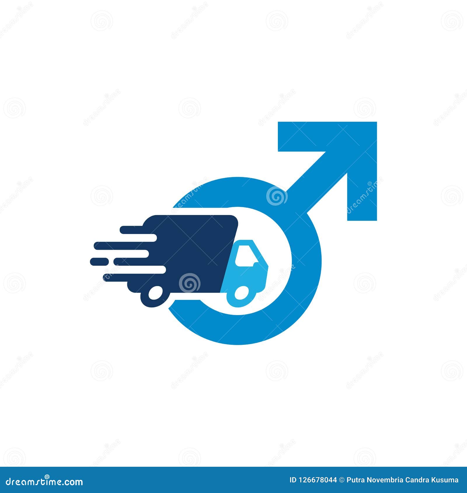 Delivery Male Man Logo Icon Design Stock Vector - Illustration of adult ...
