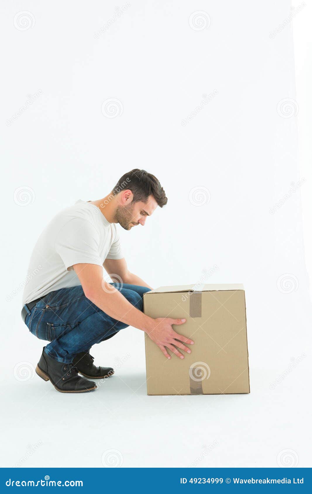 Crouching Person Side