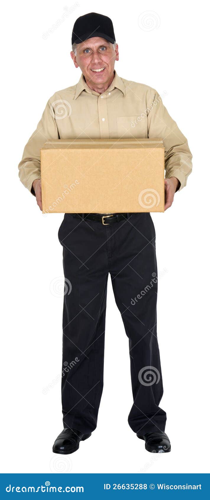Delivery Man, Moving, Freight, Shipping, Package Stock Photo - Image of ...