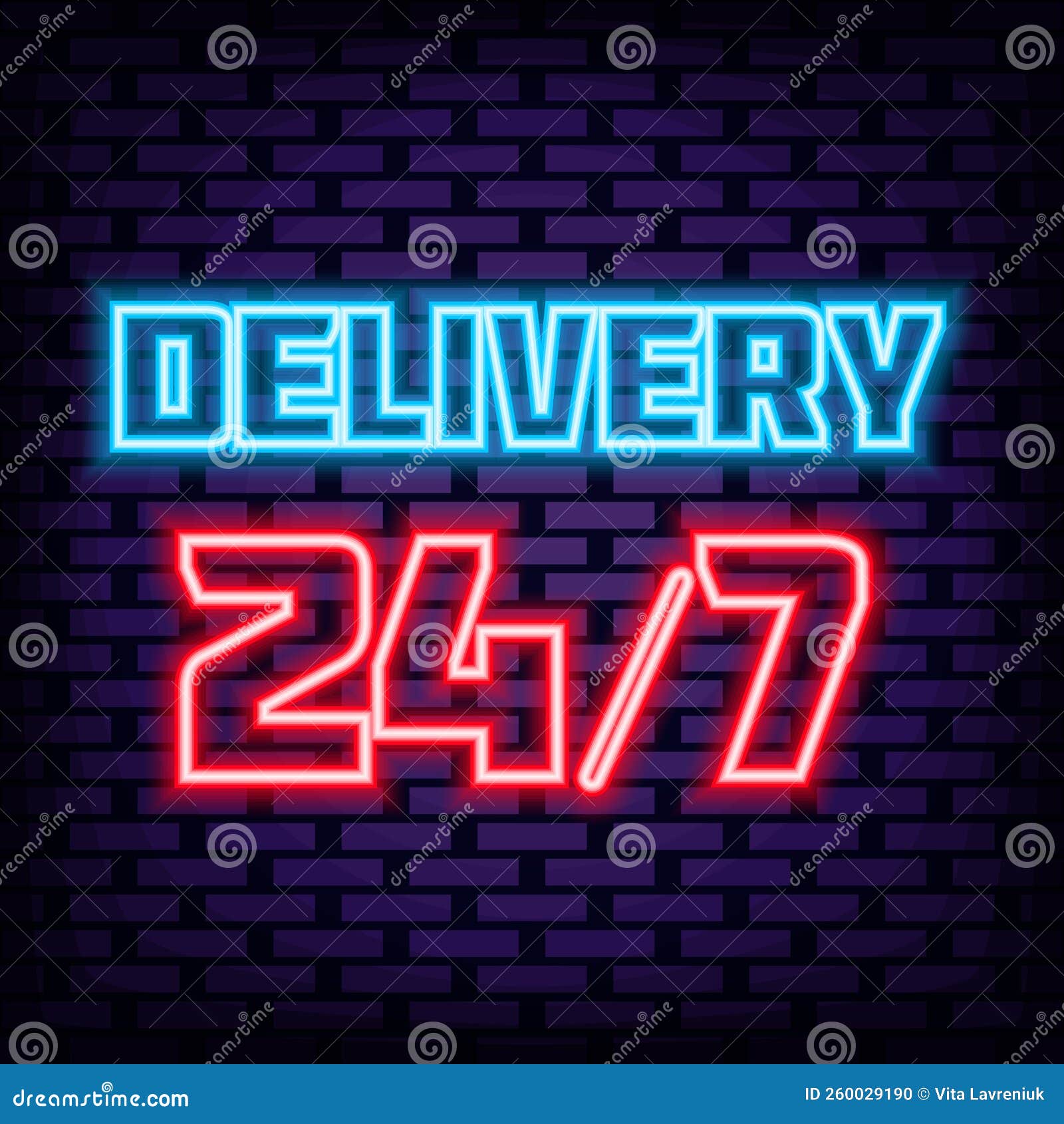 44766 Neon Sign Vector. Neon Script. Light Banner. | CartoonDealer.com ...