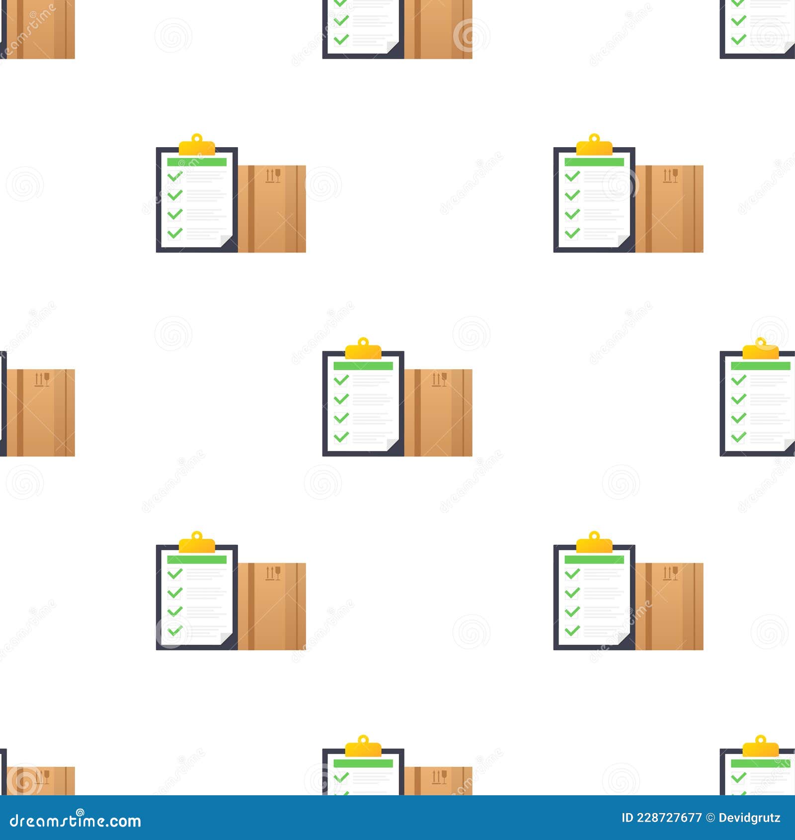 Delivery Pattern. Delivery Service App. Flat Style Vector Illustration ...