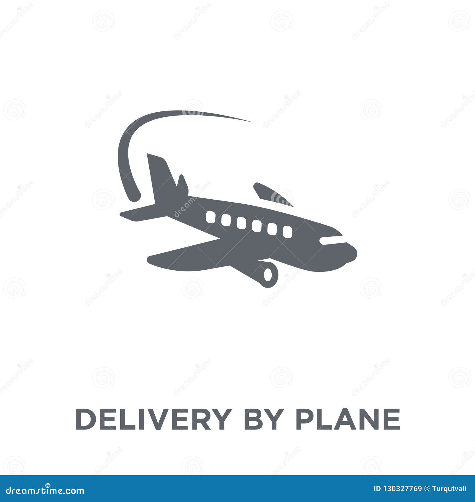 Delivery by Plane Icon from Delivery and Logistic Collection. Stock ...