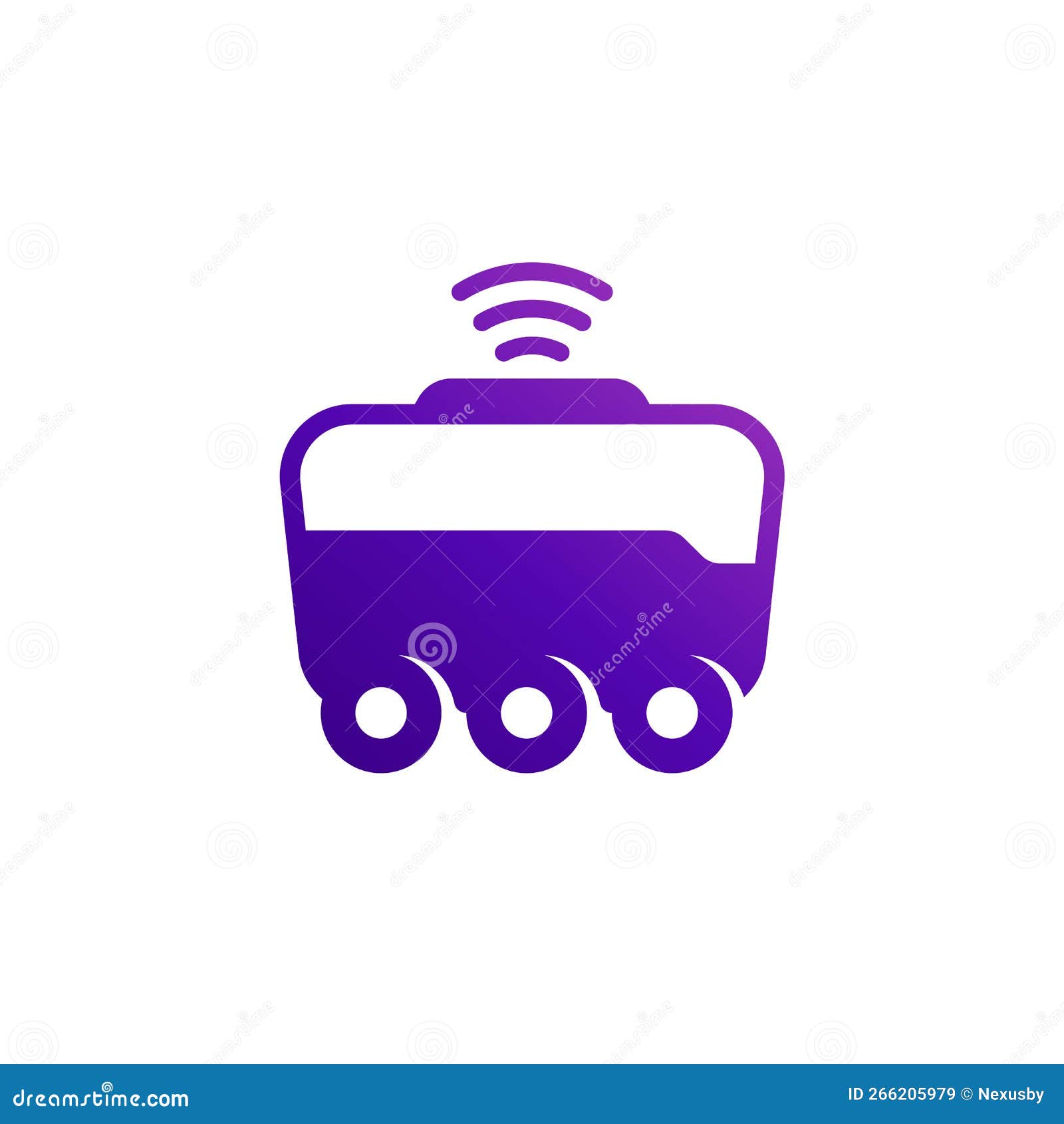 Delivery Robot Icon, Vector Design Stock Vector - Illustration of ...