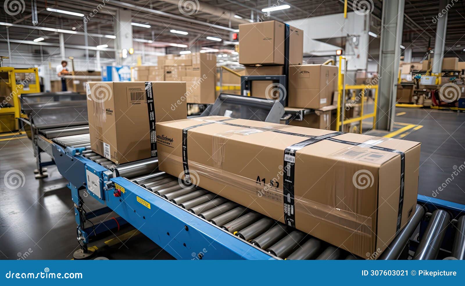 Delivery scan package stock illustration. Illustration of tracking ...