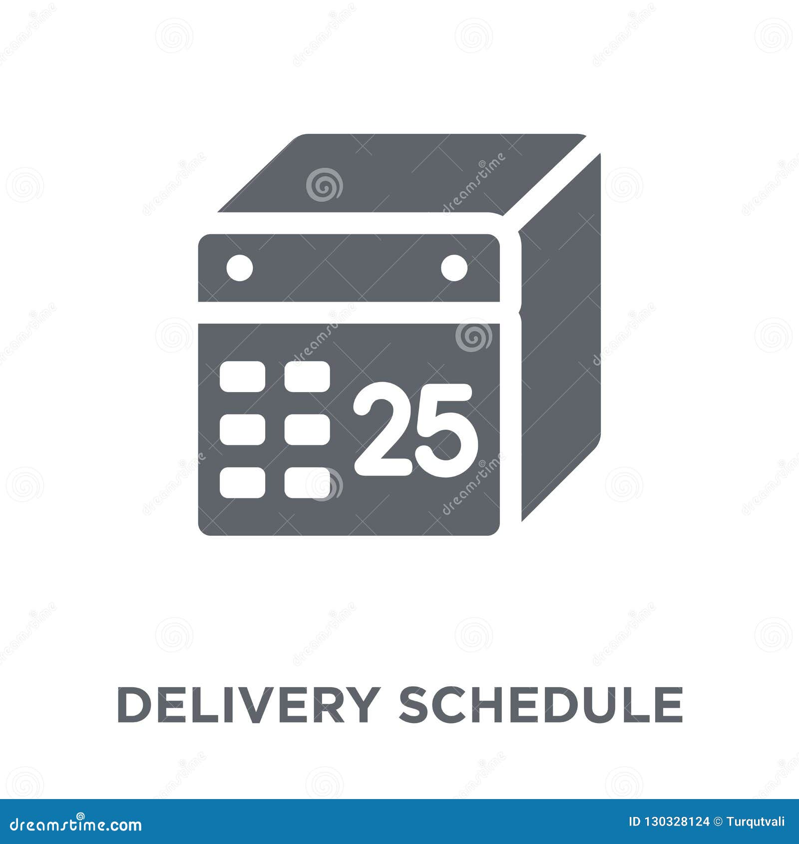 Delivery Schedule Icon from Delivery and Logistic Collection. Stock ...