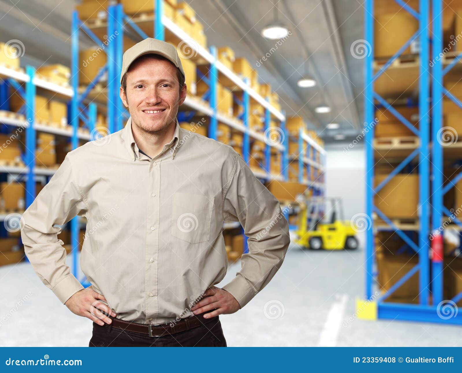 Delivery service stock photo. Image of indoor, labor - 23359408