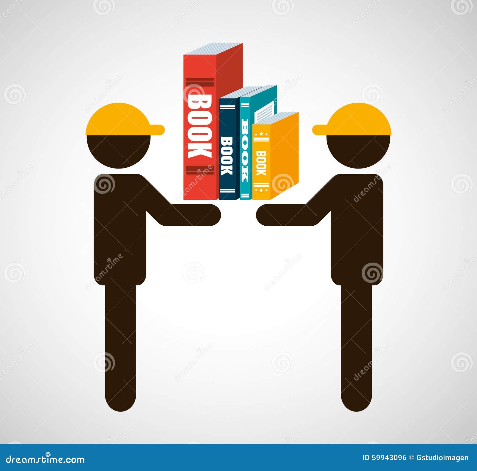 Delivery service books stock vector. Illustration of moving - 59943096