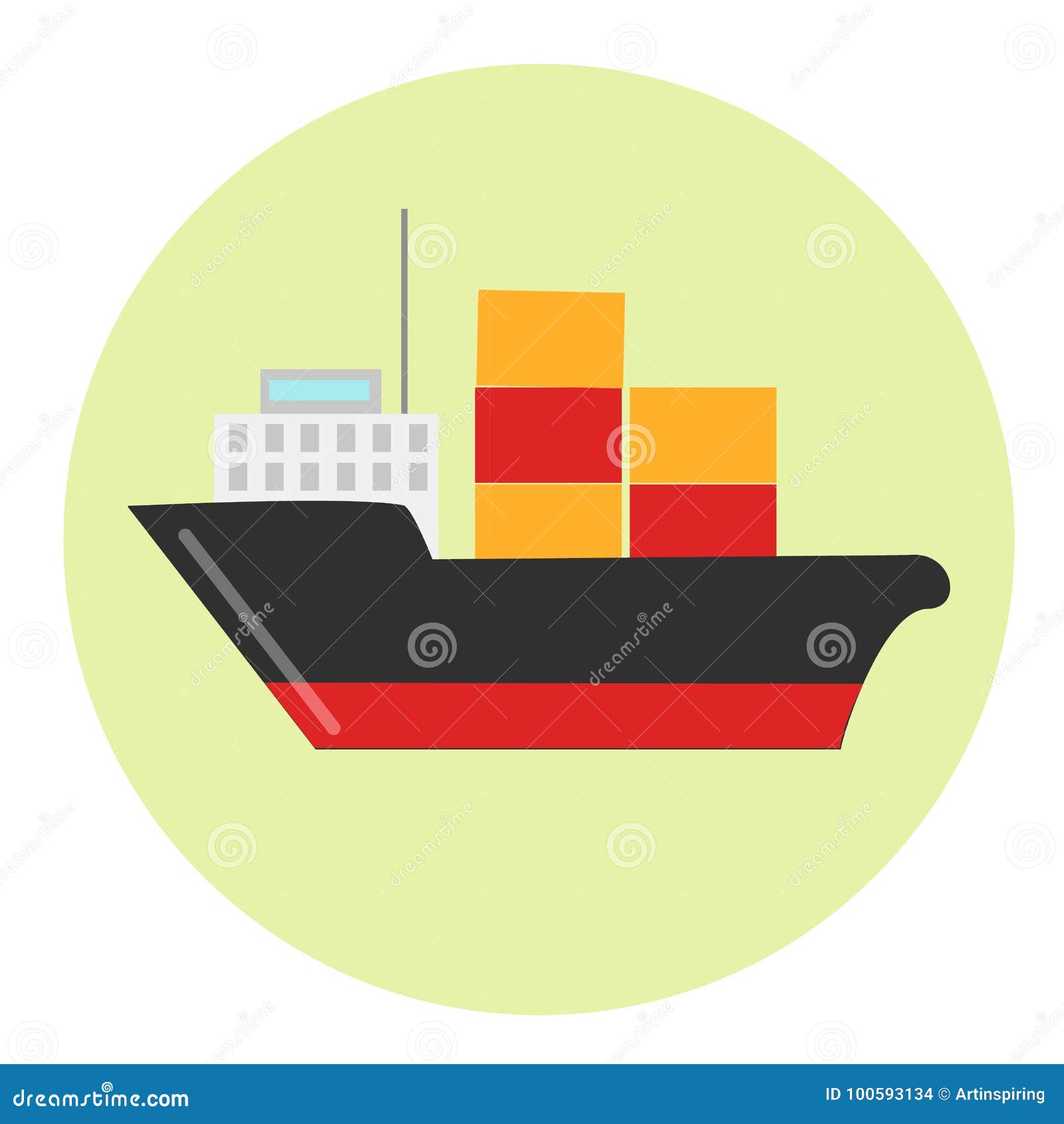 Delivery shipping icon. stock vector. Illustration of technology ...
