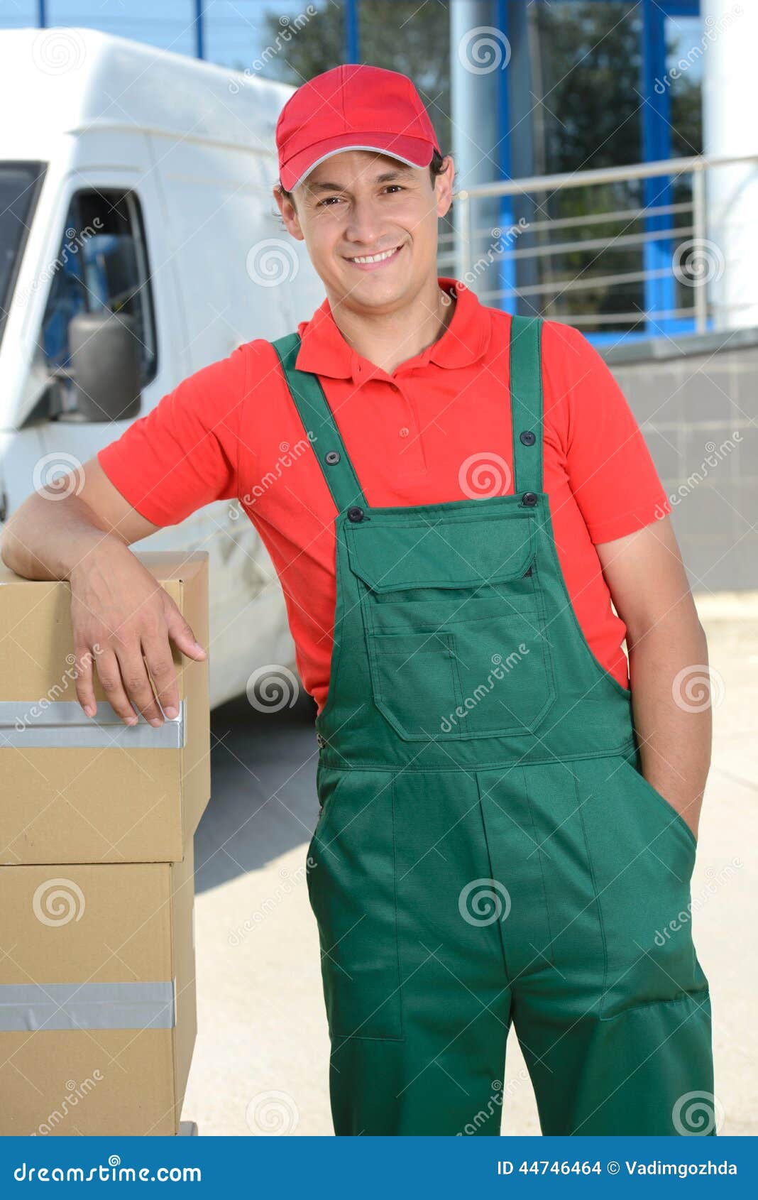 Delivery stock photo. Image of cargo, home, delivery - 44746464