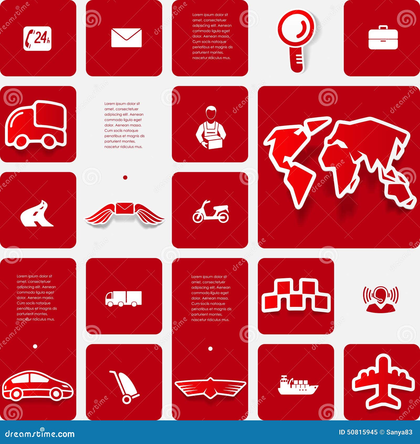 Delivery Sticker Infographic Stock Vector - Illustration of element ...