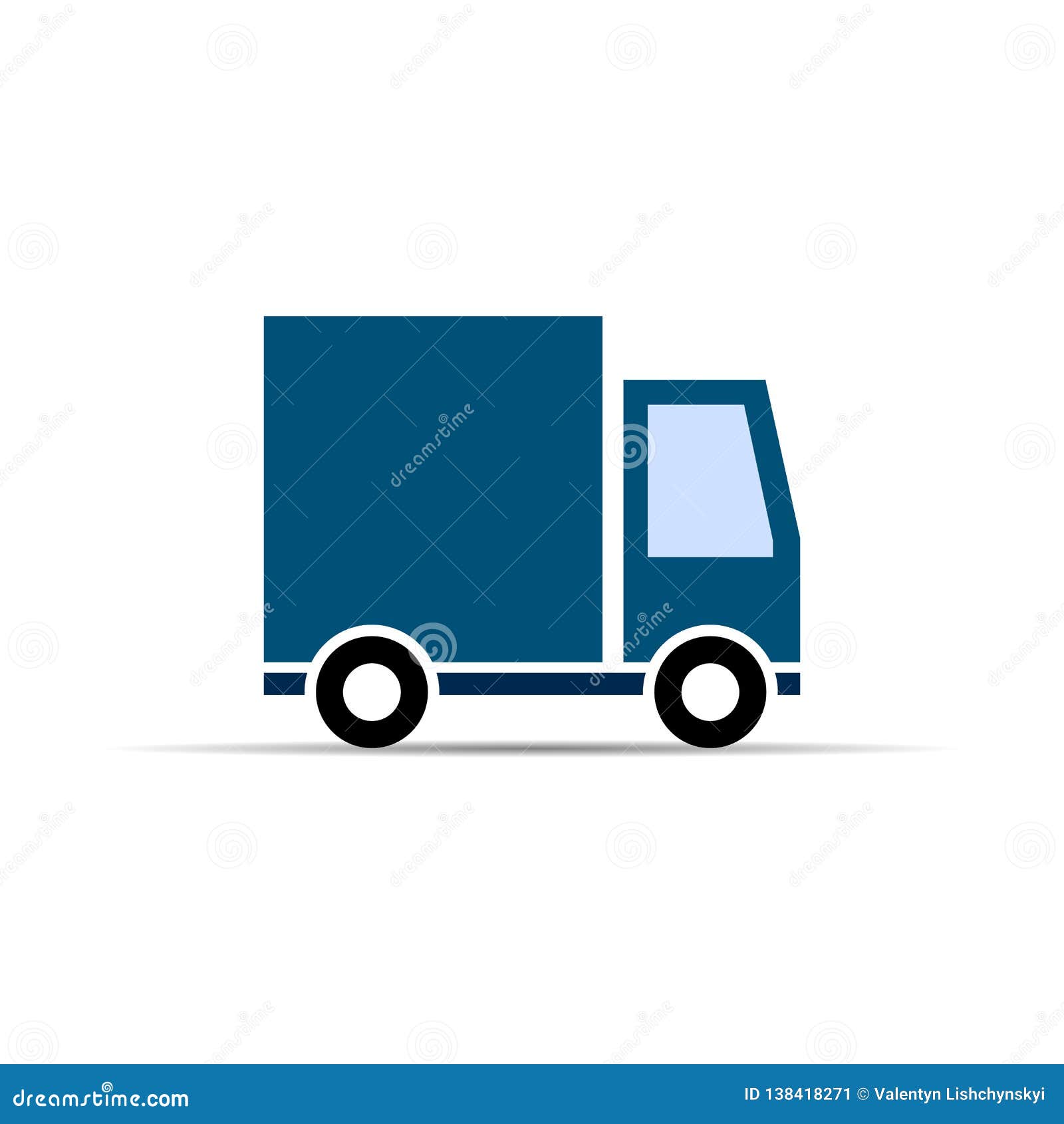 Delivery Track Icon. Vector Flat Symbol EPS10 Stock Illustration ...