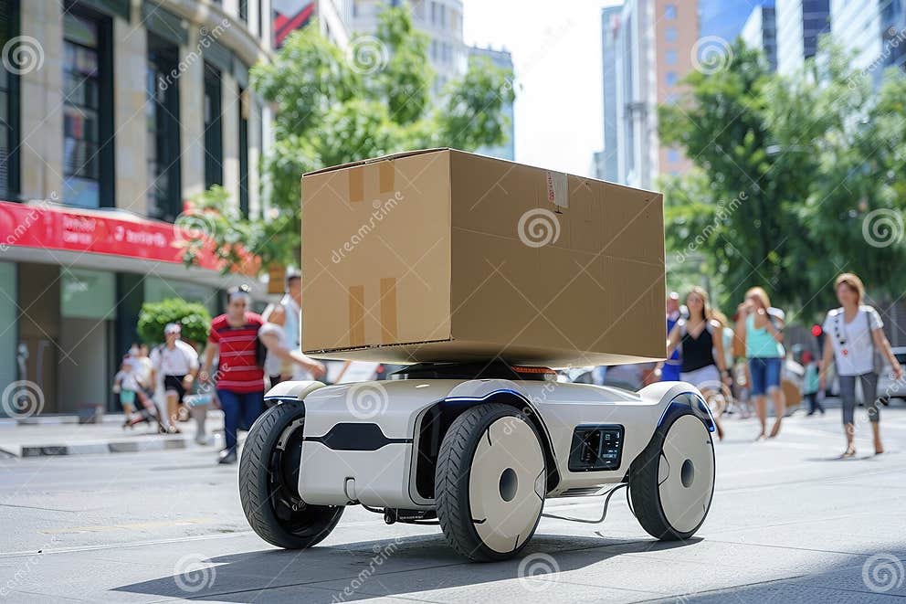 Delivery and Transportation of Parcels Using Automatic Robots. the ...