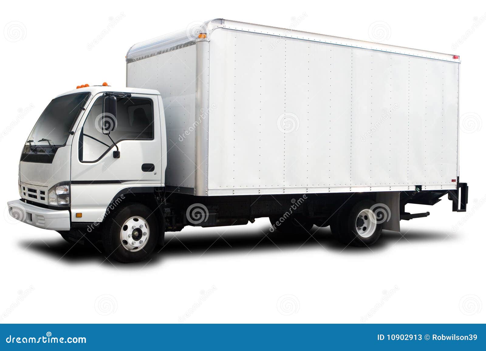 Delivery Truck stock image. Image of isolated, design - 10902913