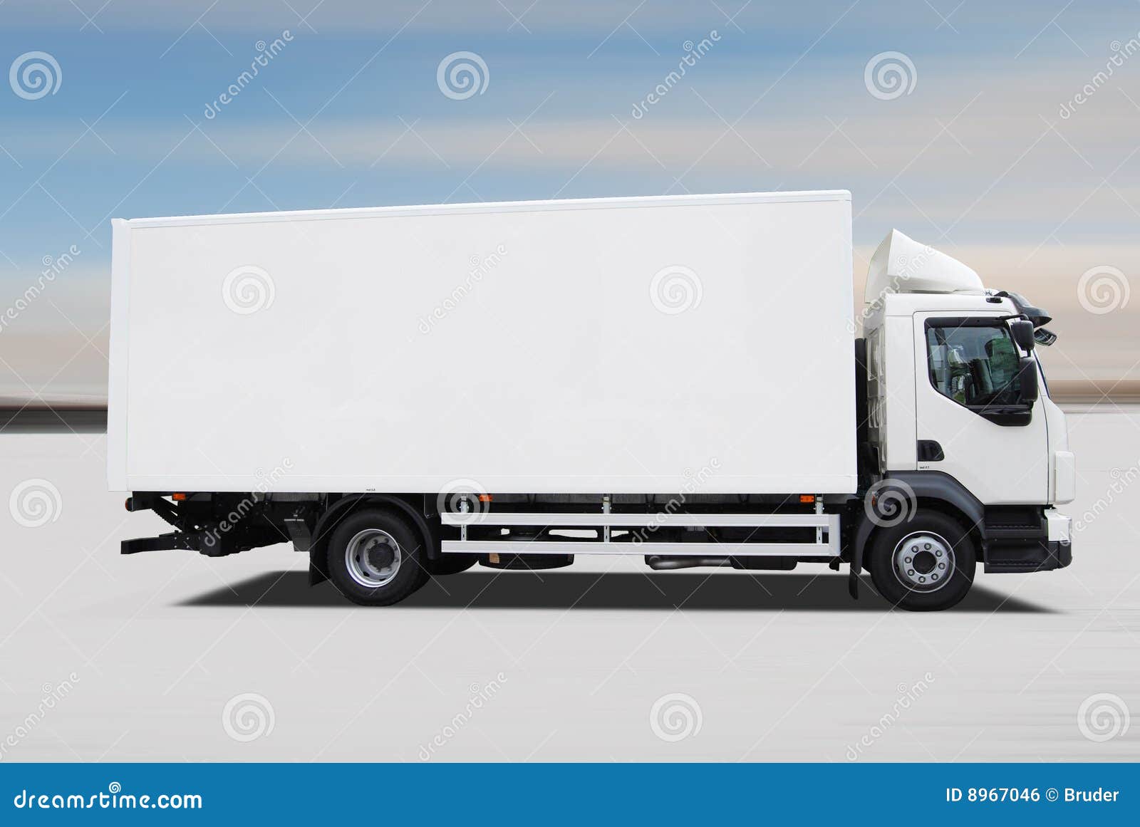 Delivery truck stock photo. Image of power, commercial - 8967046