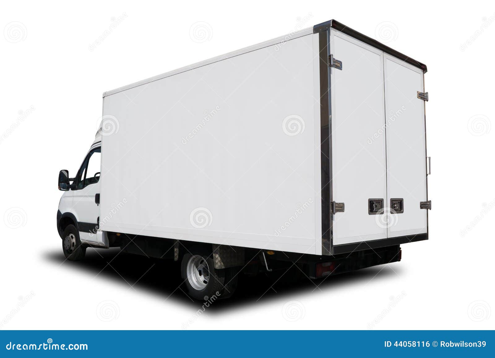 Delivery Truck stock photo. Image of shipping, blank - 44058116