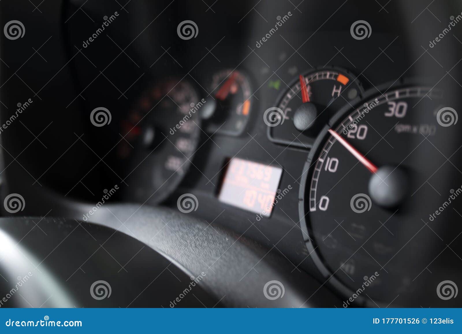 Delivery van dashboard stock photo. Image of speed, selective - 177701526