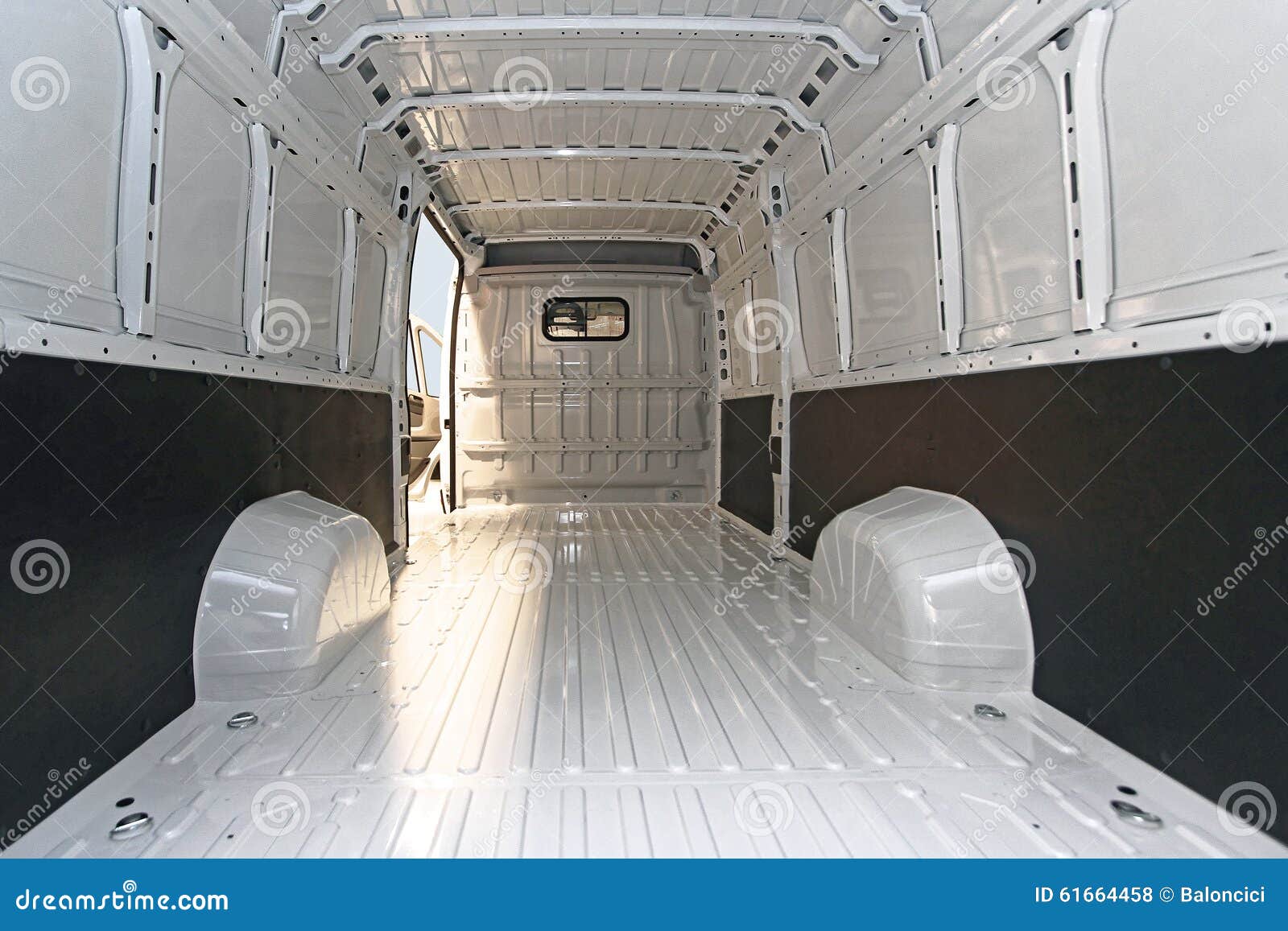 Delivery Van Empty stock photo. Image of transportation - 61664458