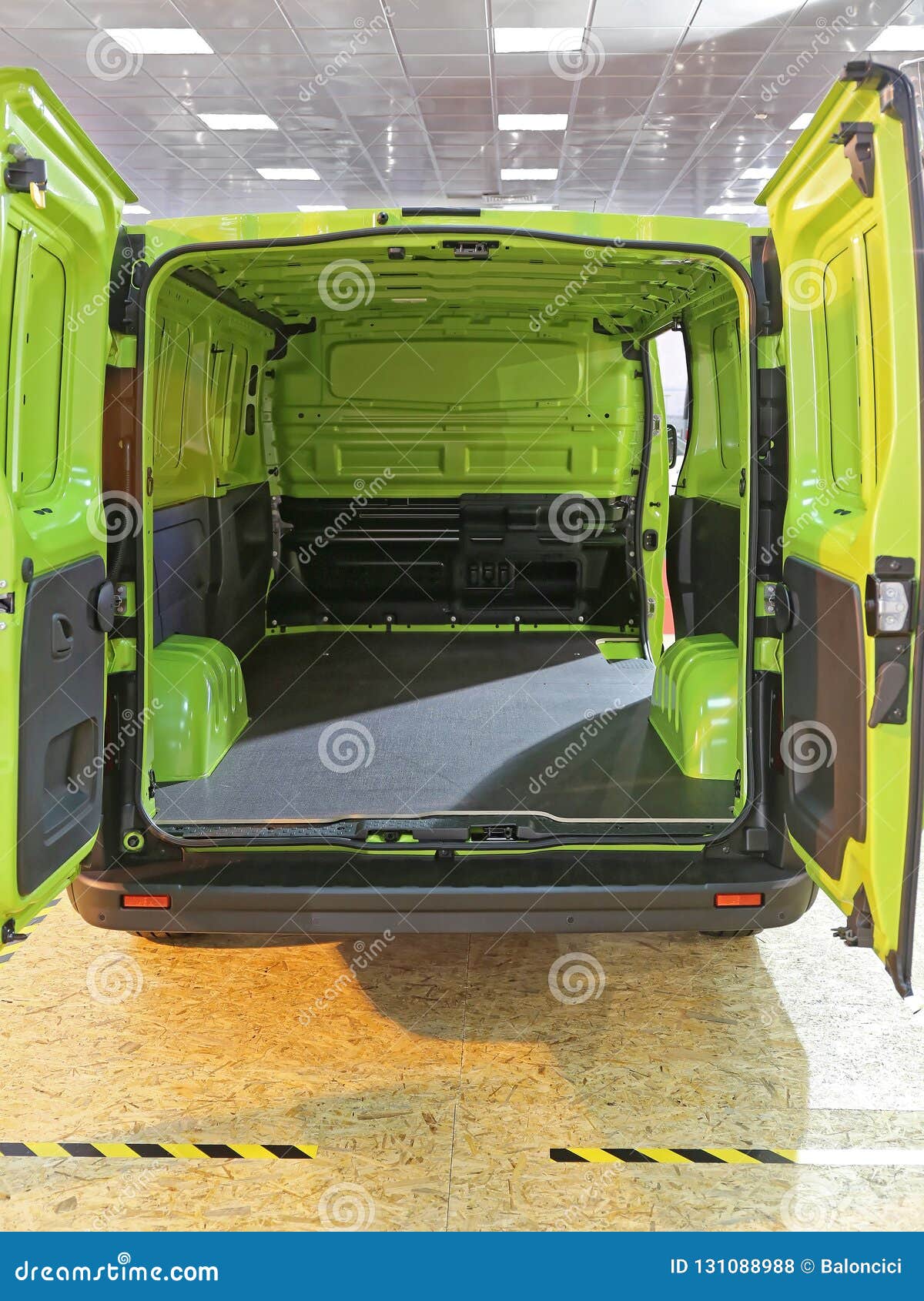 Delivery Van stock photo. Image of transport, door, delivery - 131088988