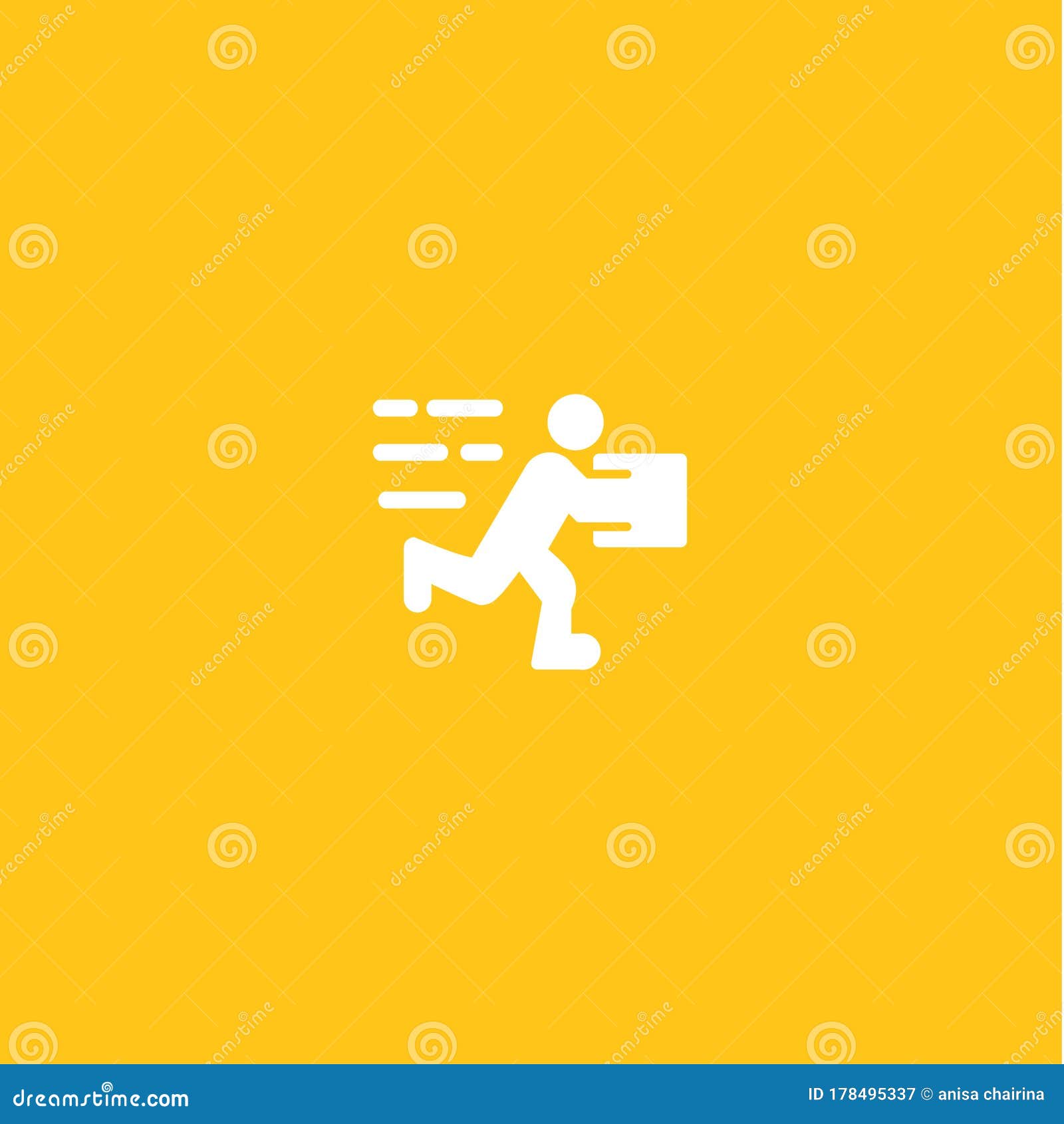 Delivery Vector Image. Shipping Fast Delivery Symbol Stock Vector ...