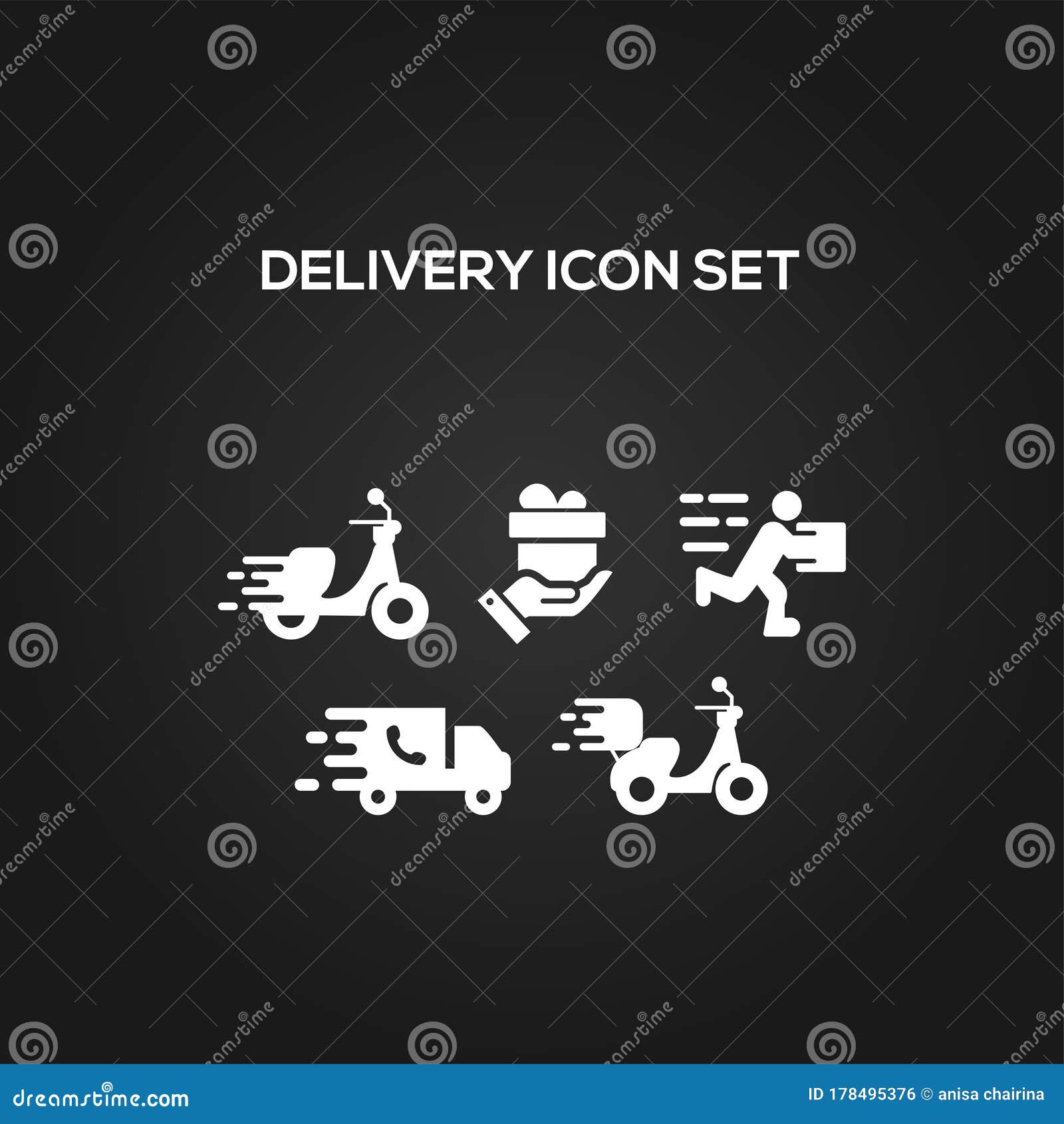 Delivery Vector Image. Shipping Fast Delivery Symbol Stock Vector ...