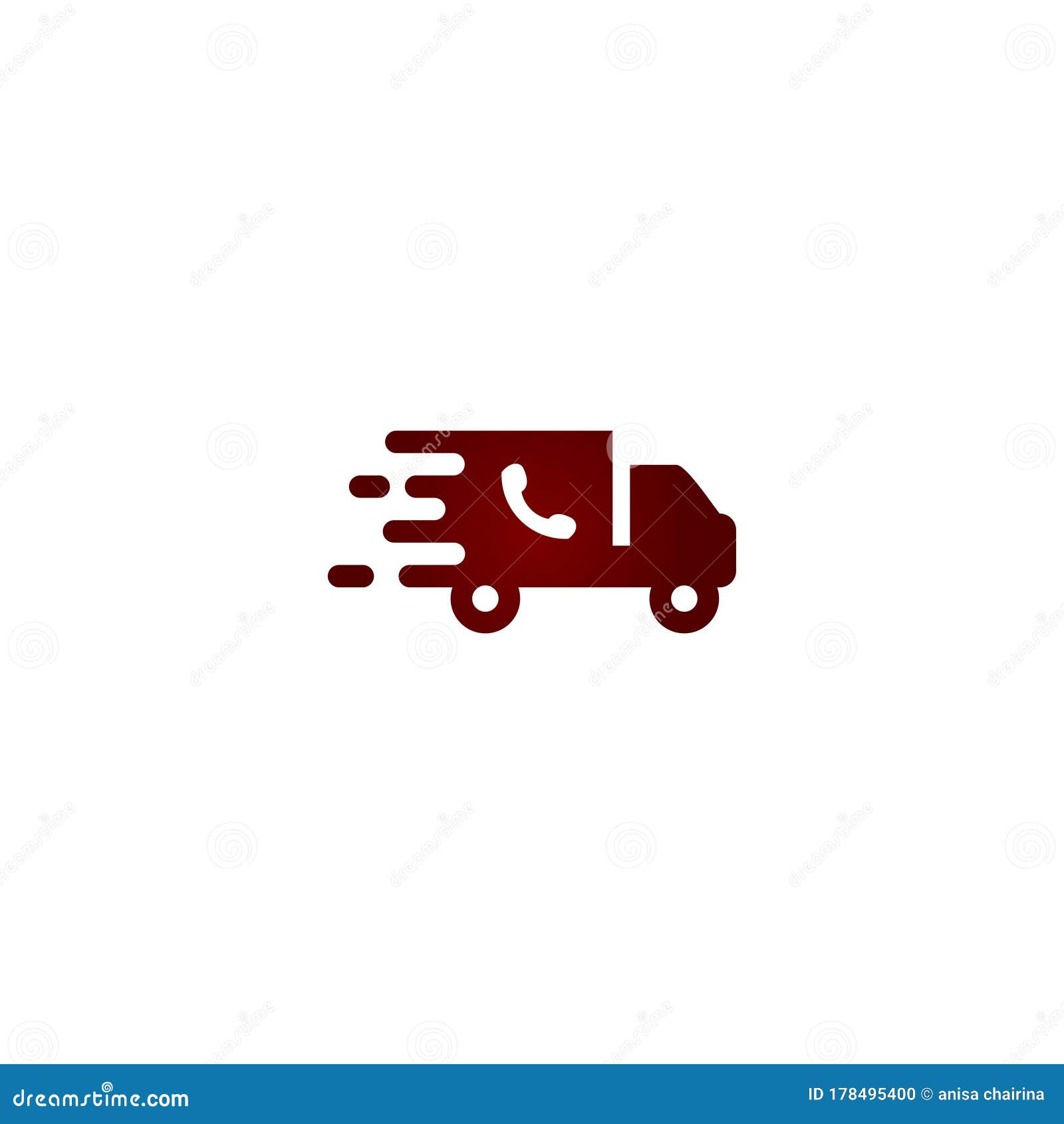 Delivery Vector Image. Shipping Fast Delivery Symbol Stock Vector ...
