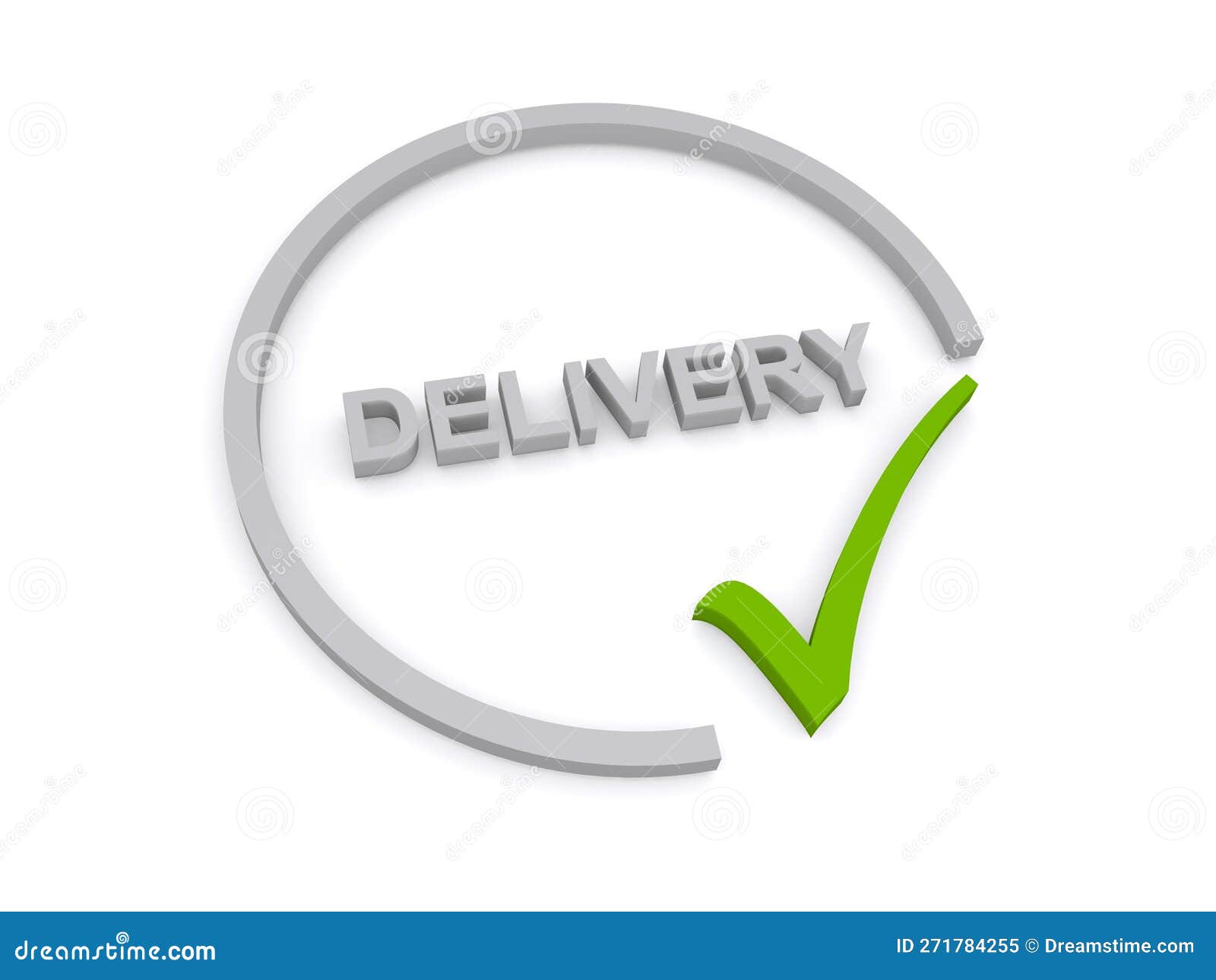 Delivery Word Vector Flat Banner Concept. People Deliver Food And Goods ...