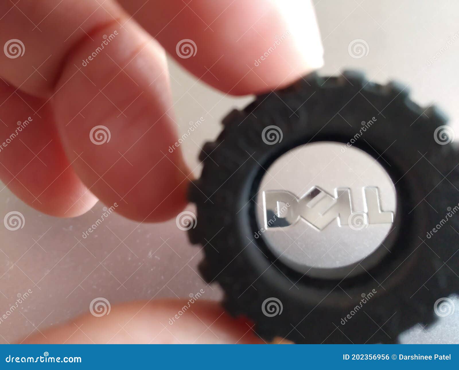 Dell symbol computer editorial photo. Image of bumper - 202356956