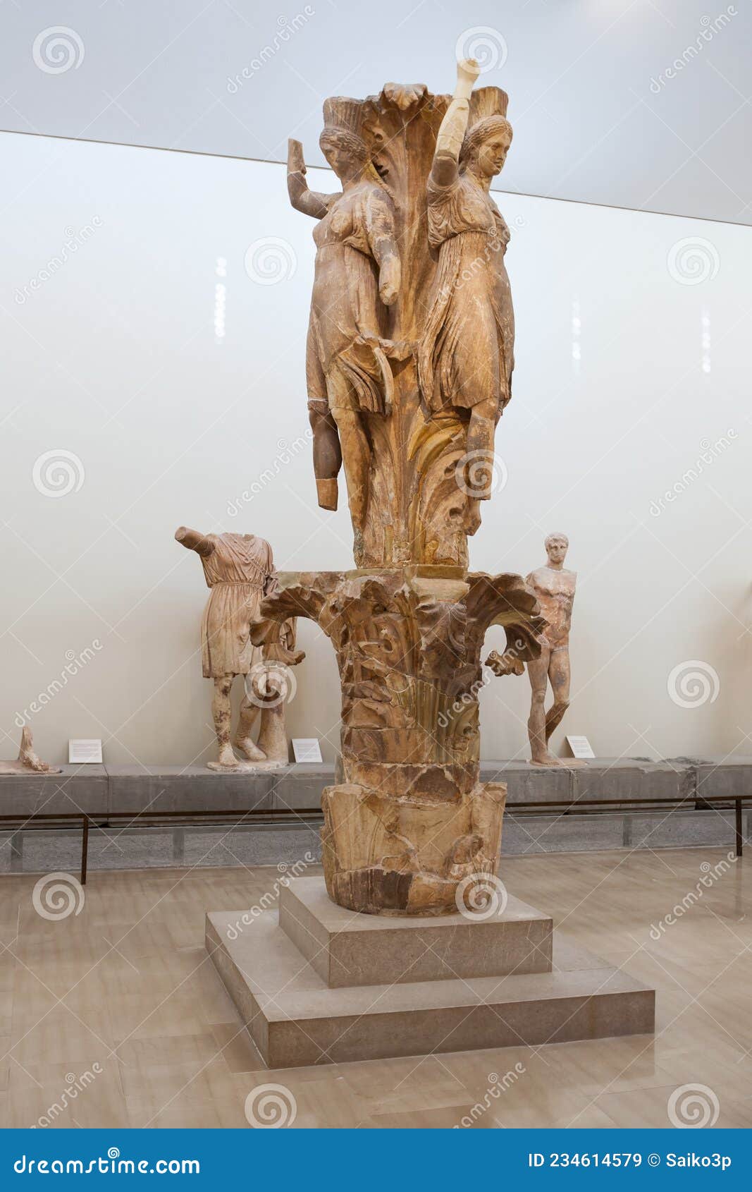 The Delphi Archaeological Museum Editorial Stock Image - Image of ...