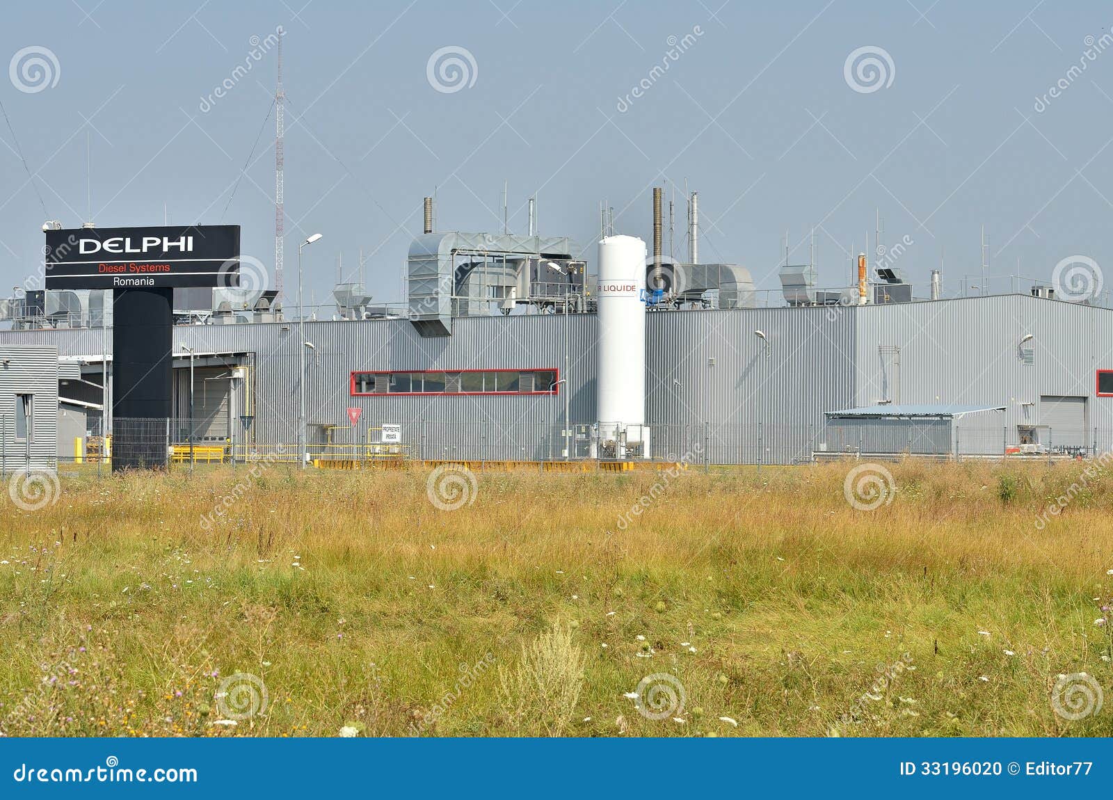 Delphi factory in Romania editorial image. Image of industries - 33196020