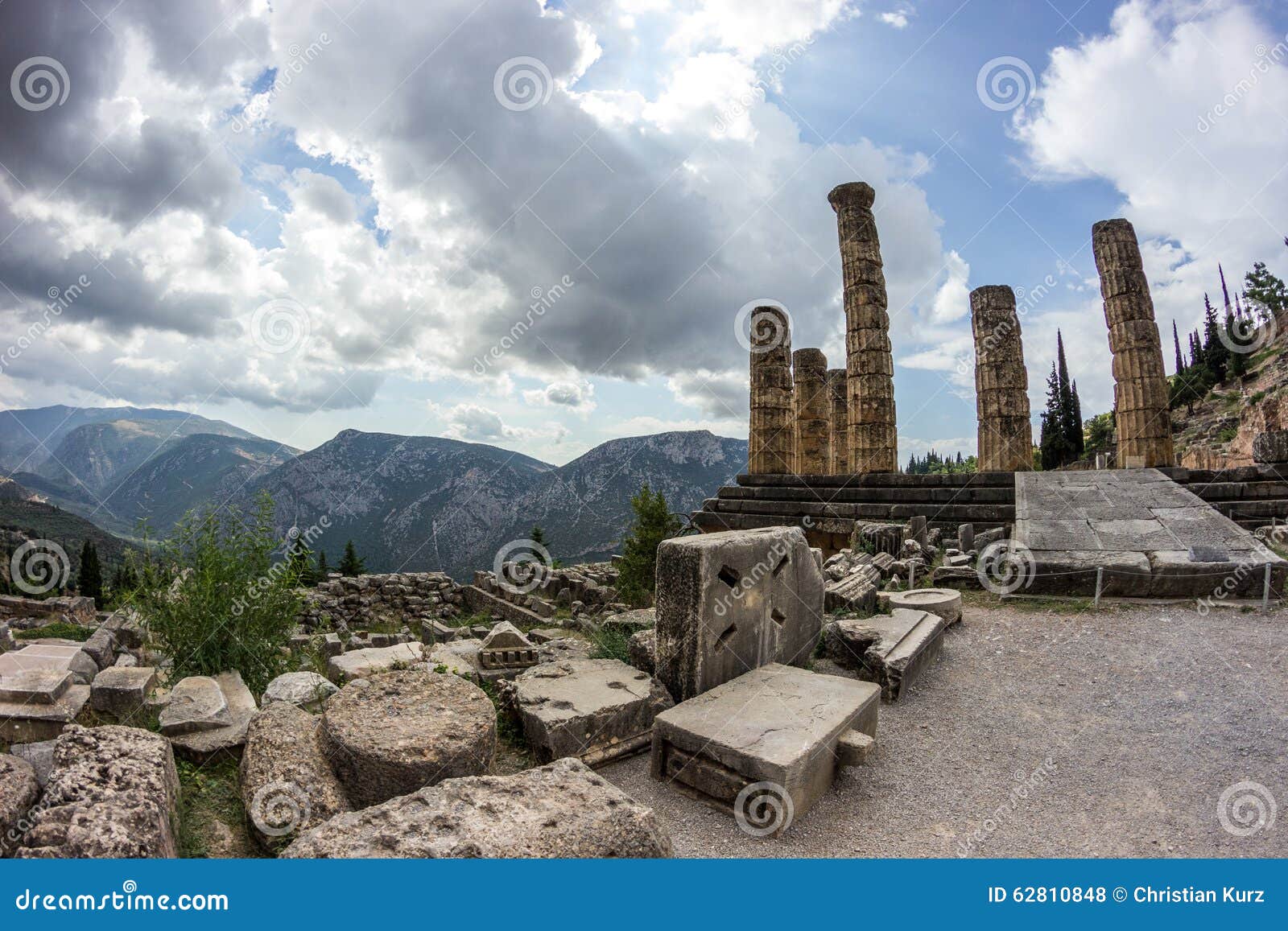 Delphi Greece stock photo. Image of classic, culture - 62810848