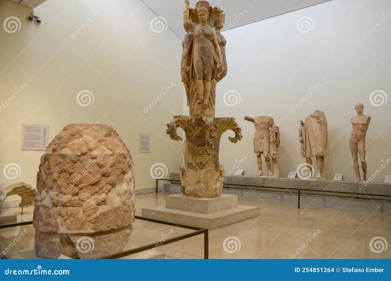 The Archaeological Museum of Delphi on Greece Editorial Stock Image ...