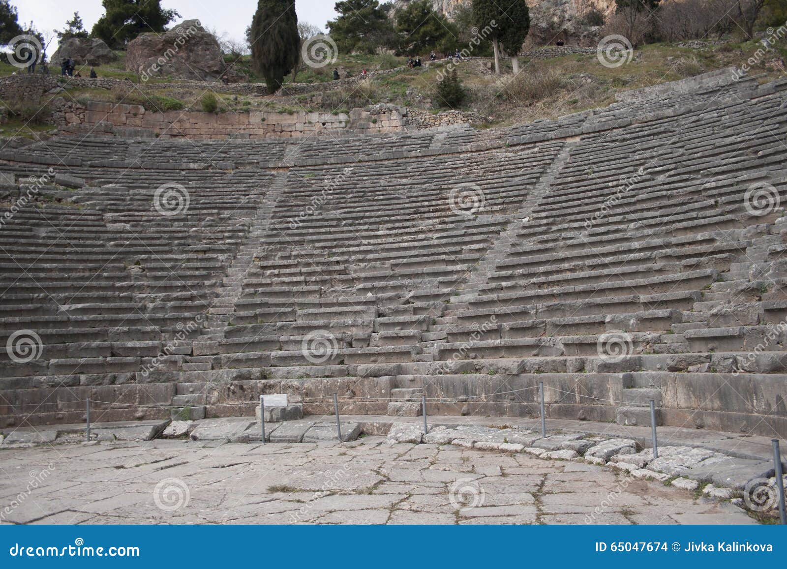 Delphi museum. Greece editorial stock image. Image of mountain - 65047674