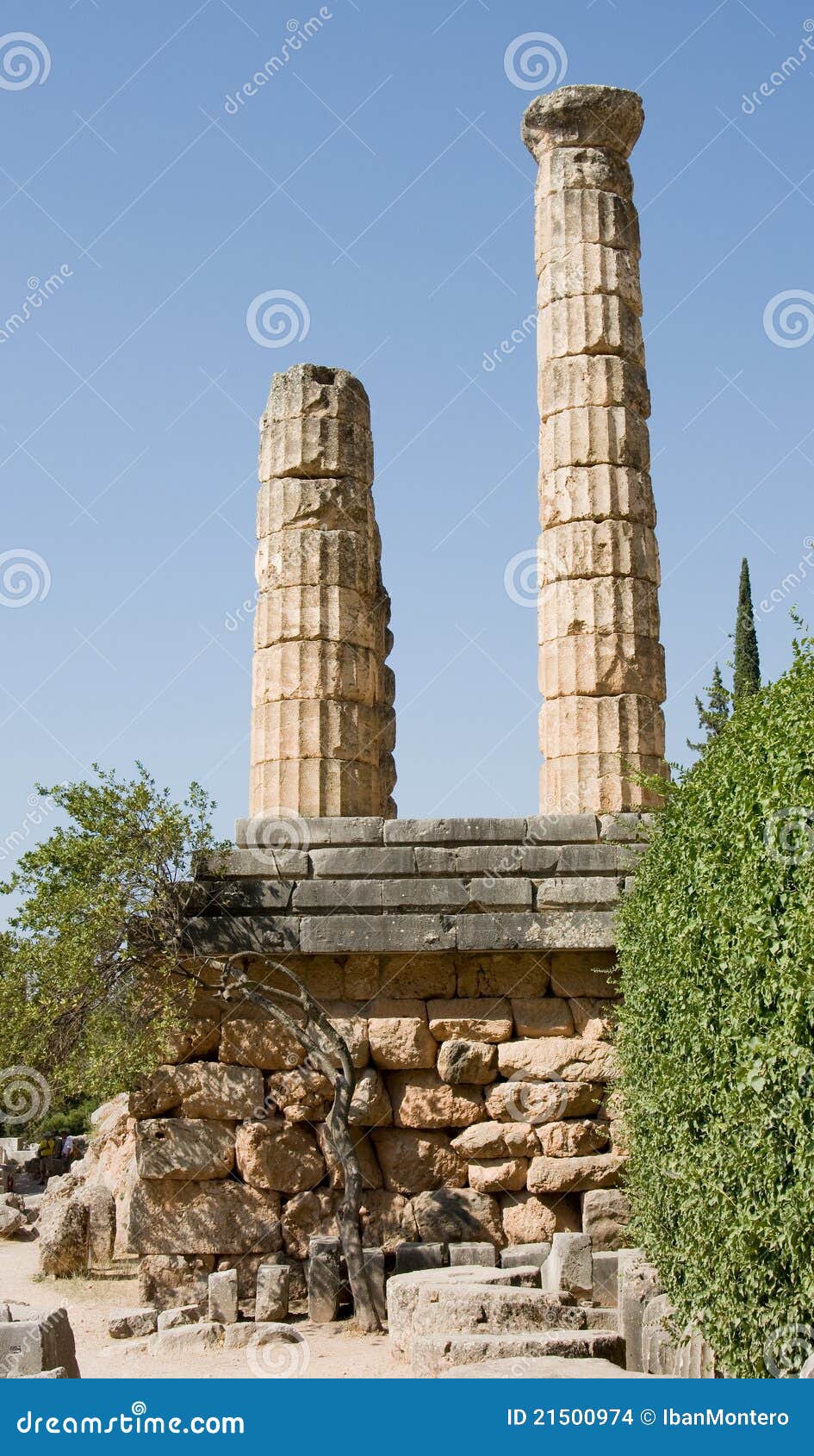 Delphi oracle Greece stock photo. Image of greece, parnassus - 21500974