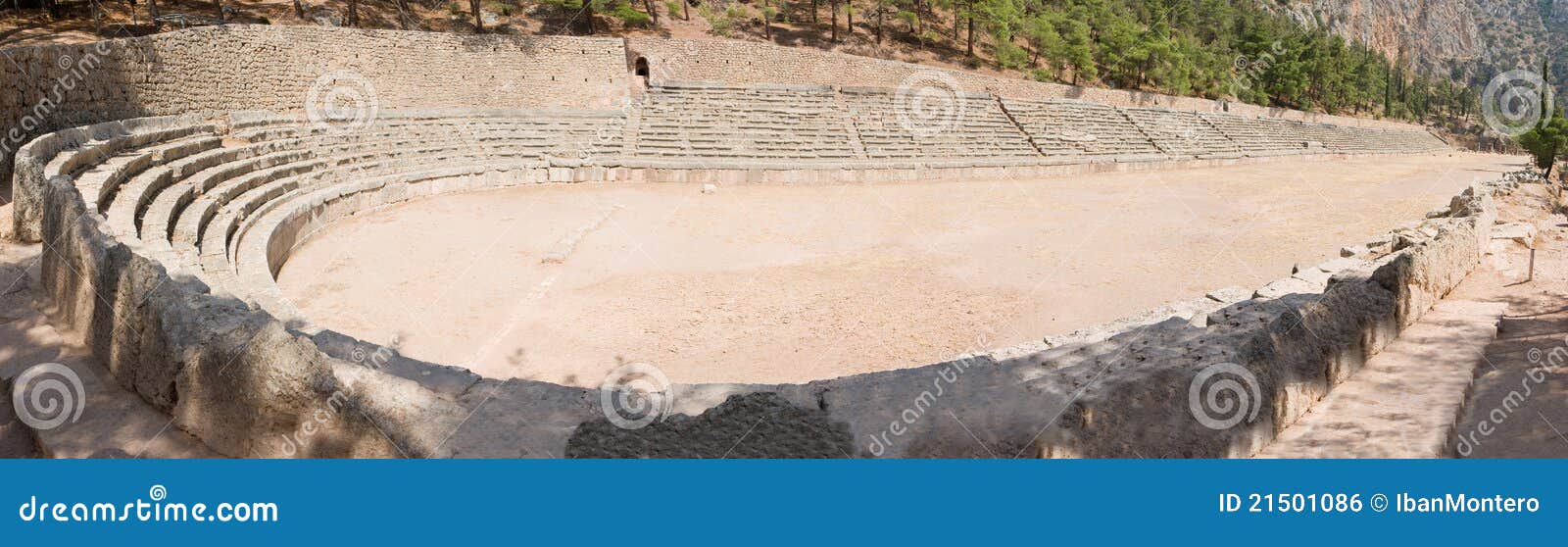 Delphi oracle Greece stock photo. Image of archaeological - 21501086