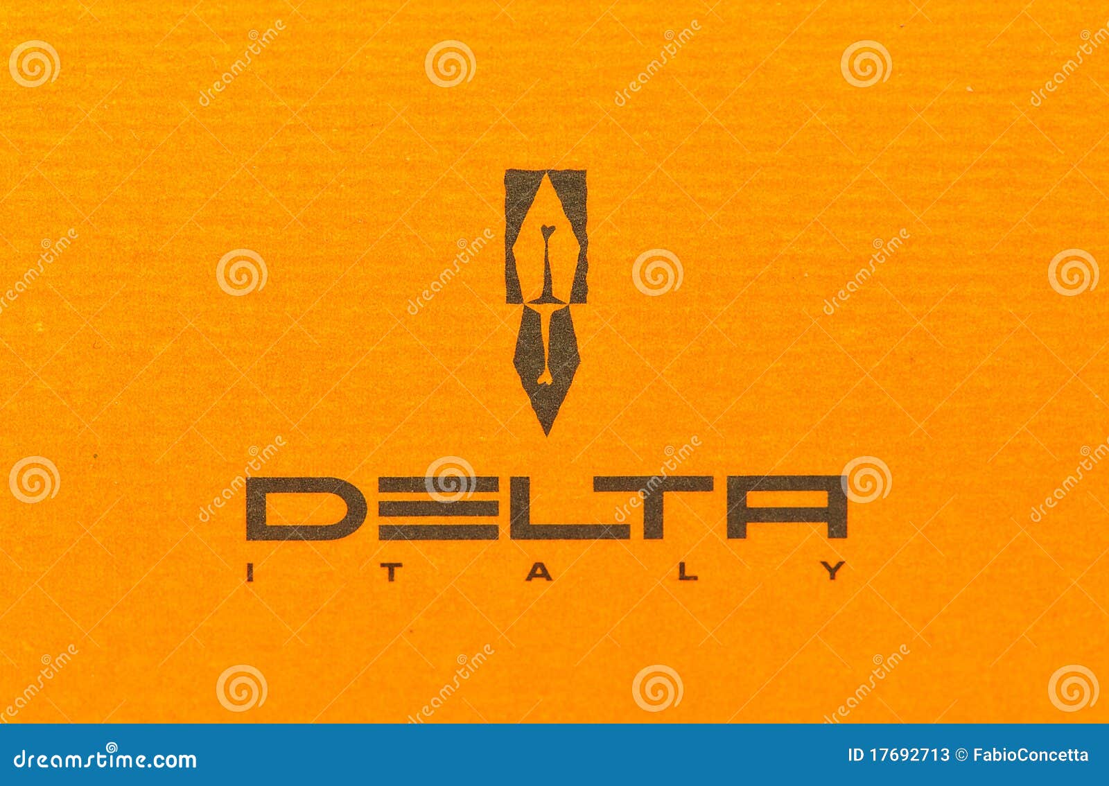 Delta brand and logo editorial stock photo. Image of ballpoint - 17692713