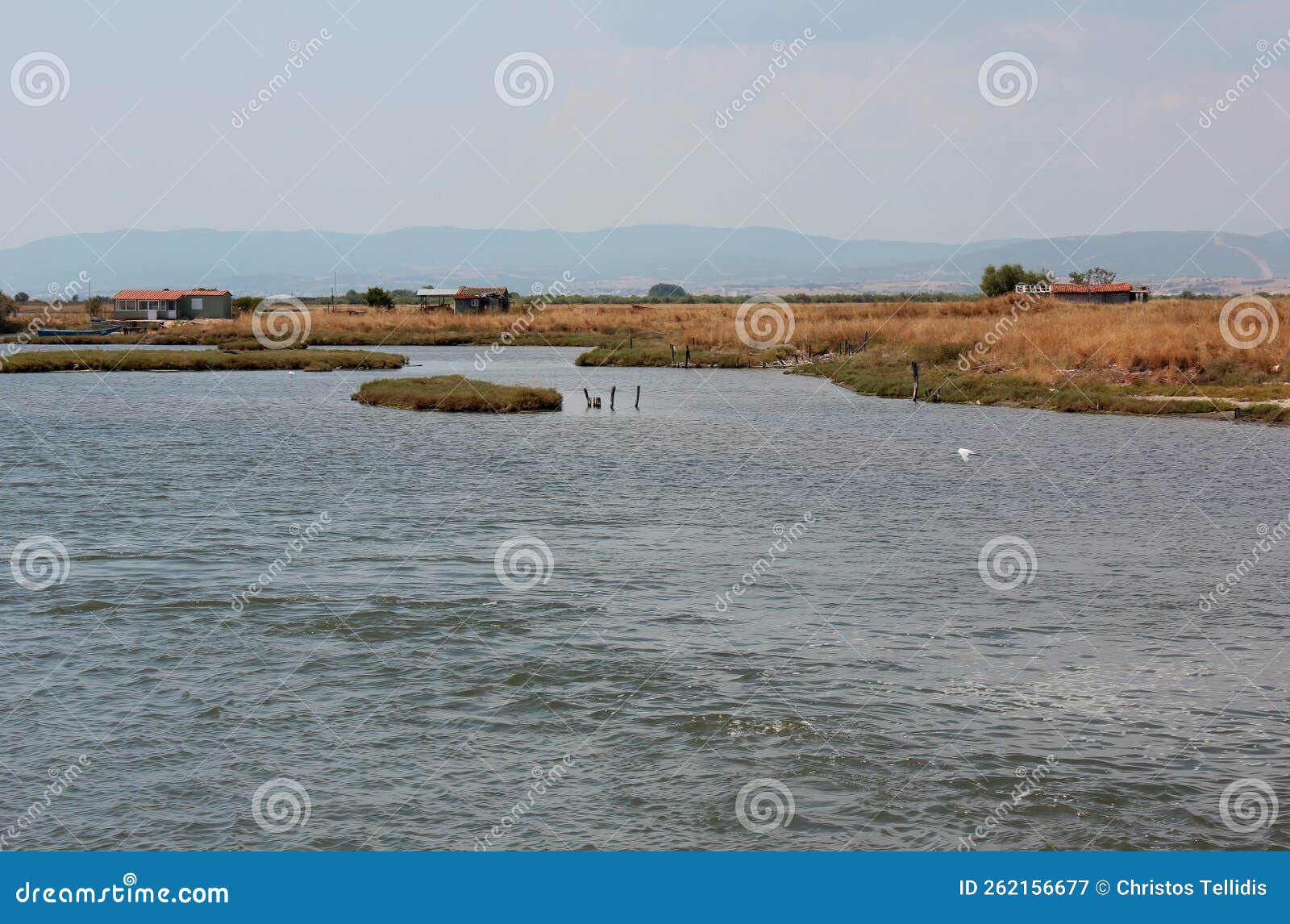 Delta Evros National Park, Evros Greece Stock Image - Image of aerial ...
