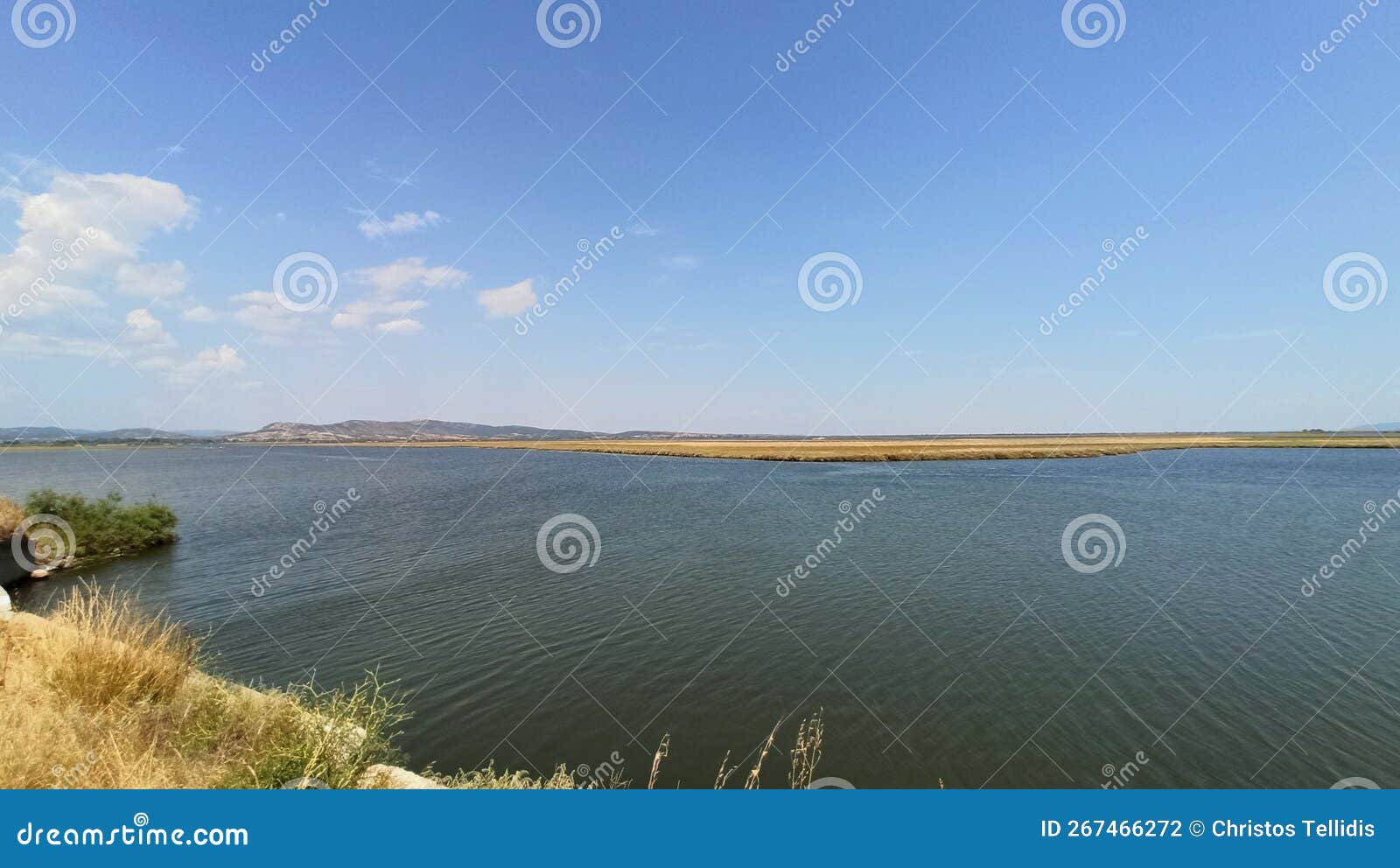 Delta Evros National Park, Evros Thraki Stock Photo - Image of aerial ...