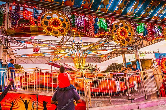 Delta Fair, Memphis, TN County Fair Midway Editorial Photo - Image of ...