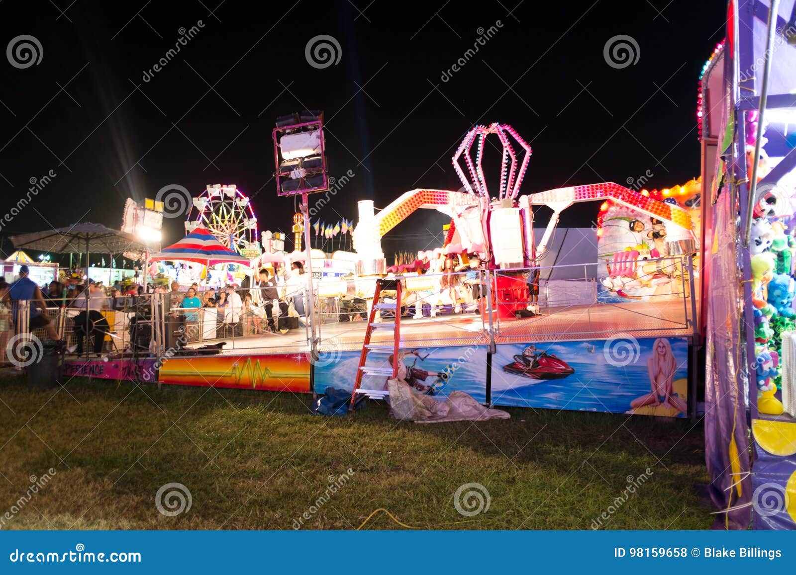 Delta Fair, Memphis, TN editorial stock photo. Image of fairground ...