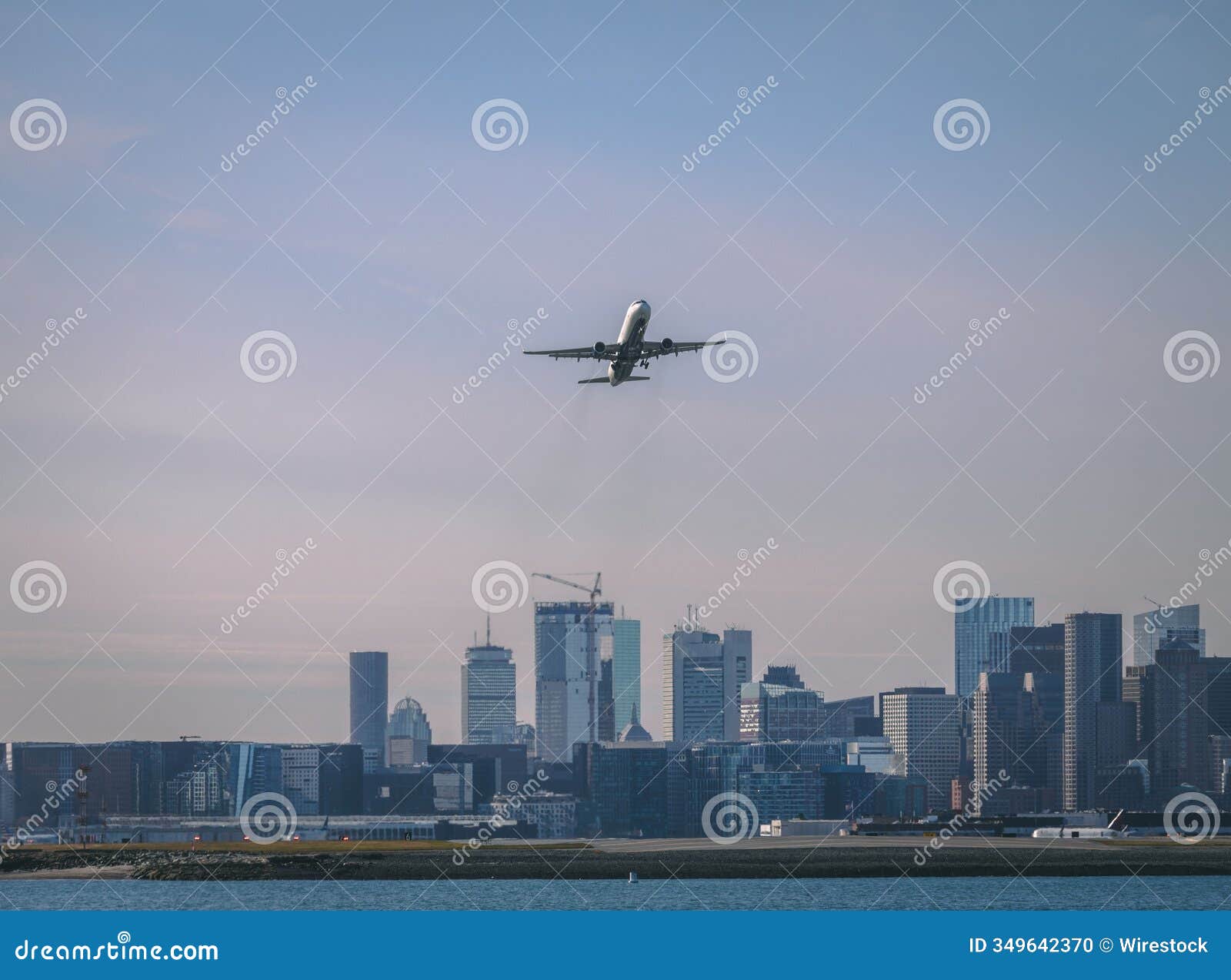 Delta Jet Takes Off from Boston Logan Editorial Image - Image of ...