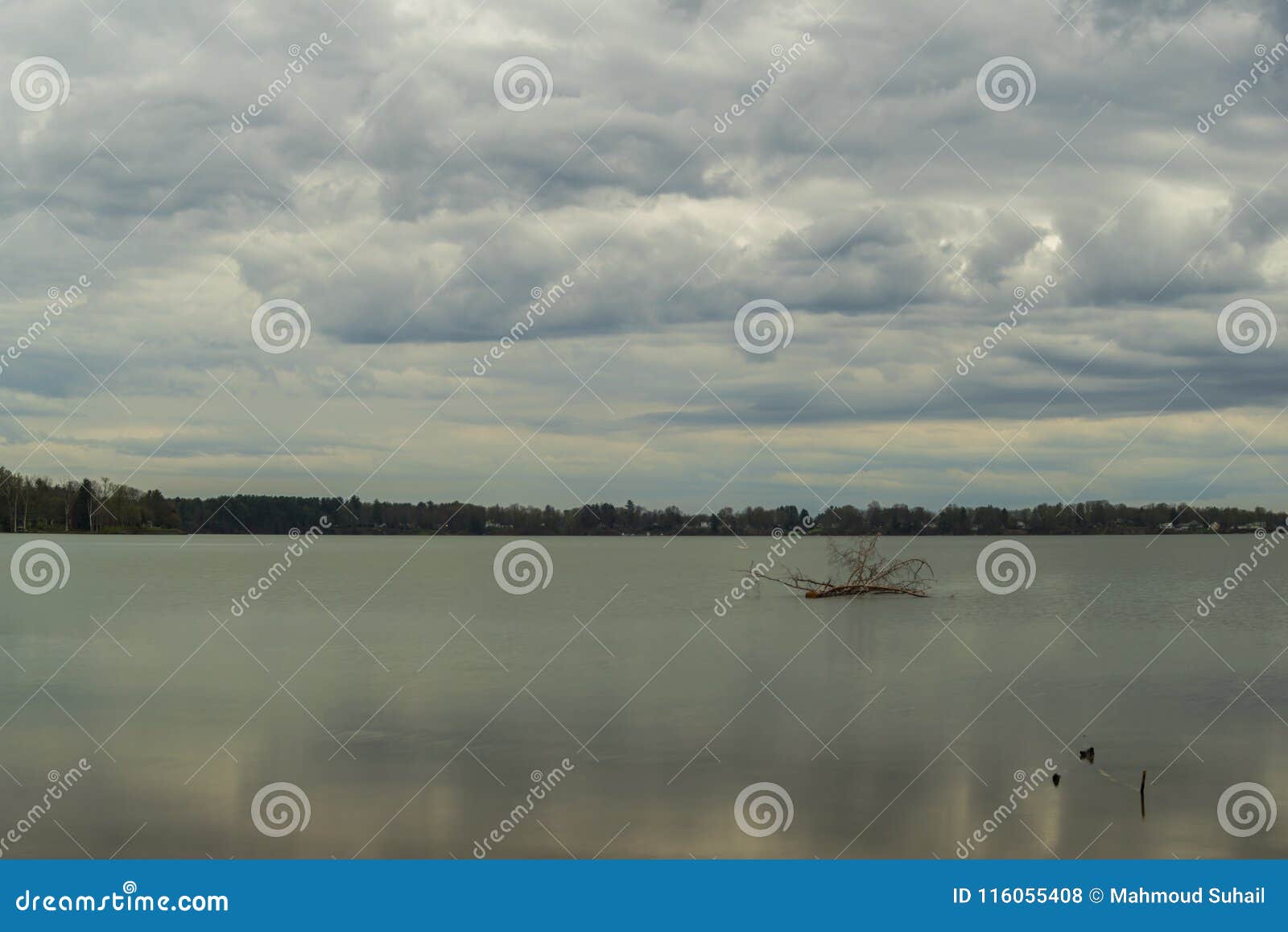 View of Delta Lake in Upstate New York Stock Photo - Image of nature ...