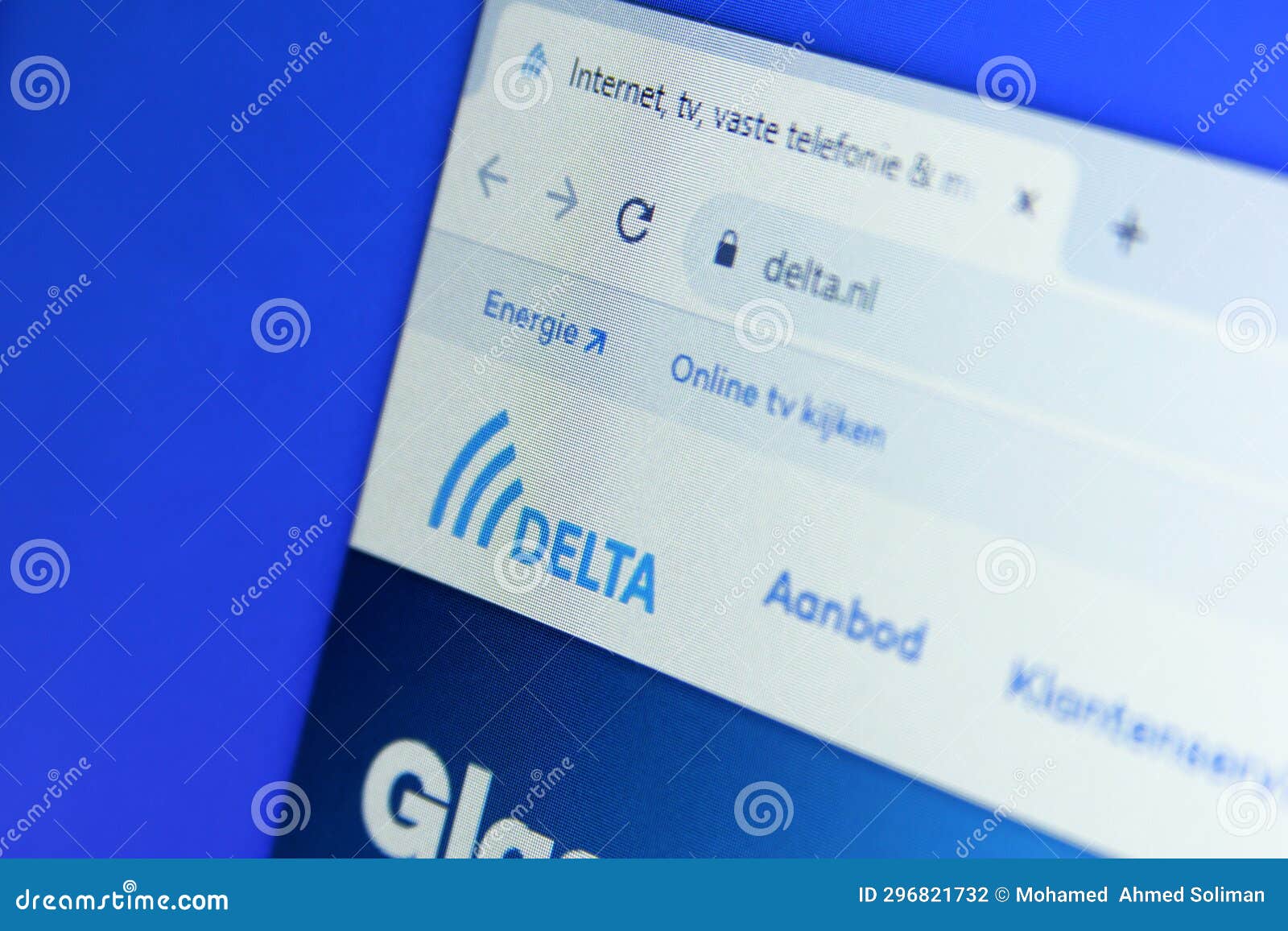 Delta Telecommunications Company Editorial Photography - Image of signs ...