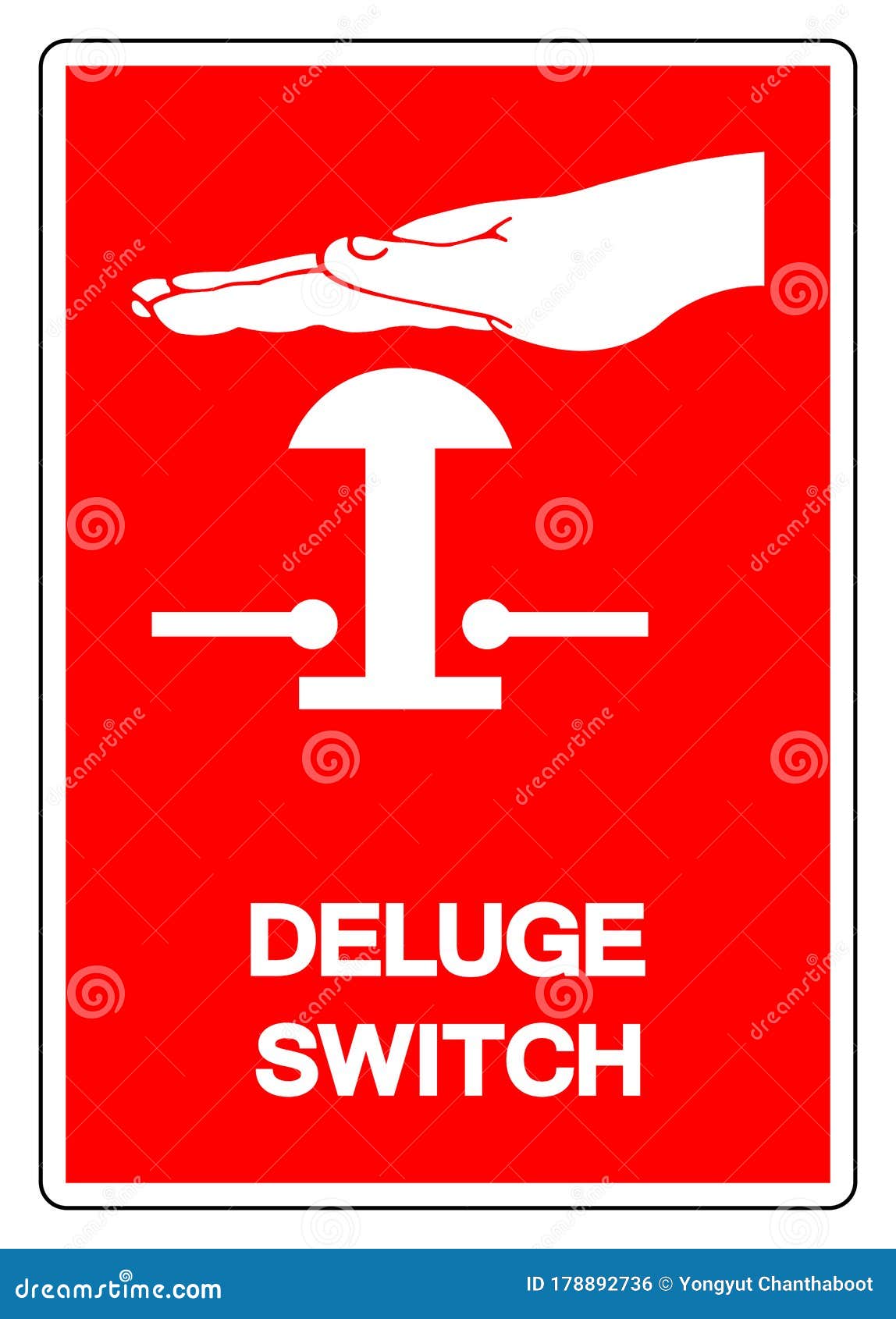 Deluge Vector Icon On White Background. Flat Vector Deluge Icon Symbol ...