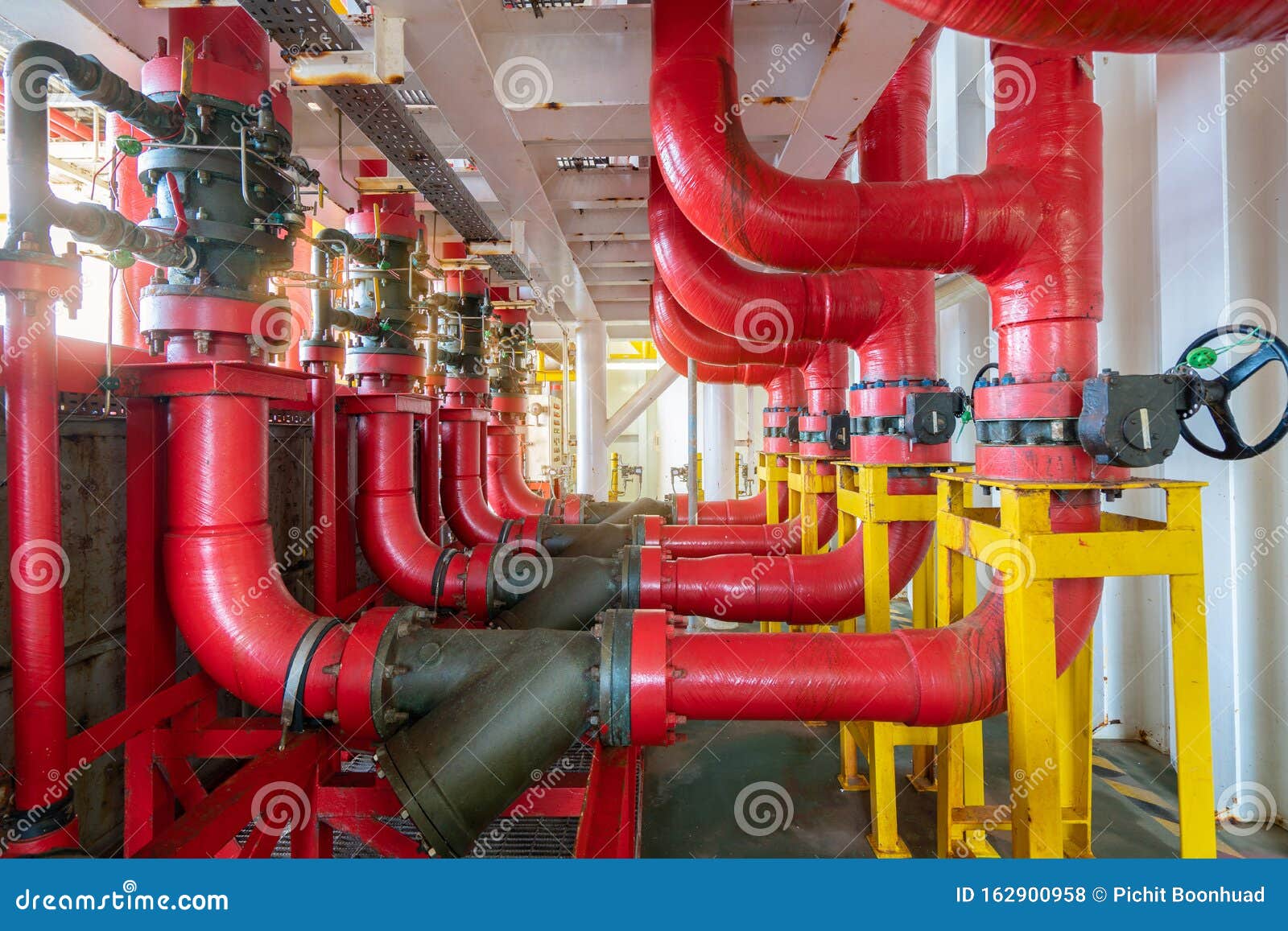 Deluge Valve System of Firefighting System for Emergency of Fire Case ...