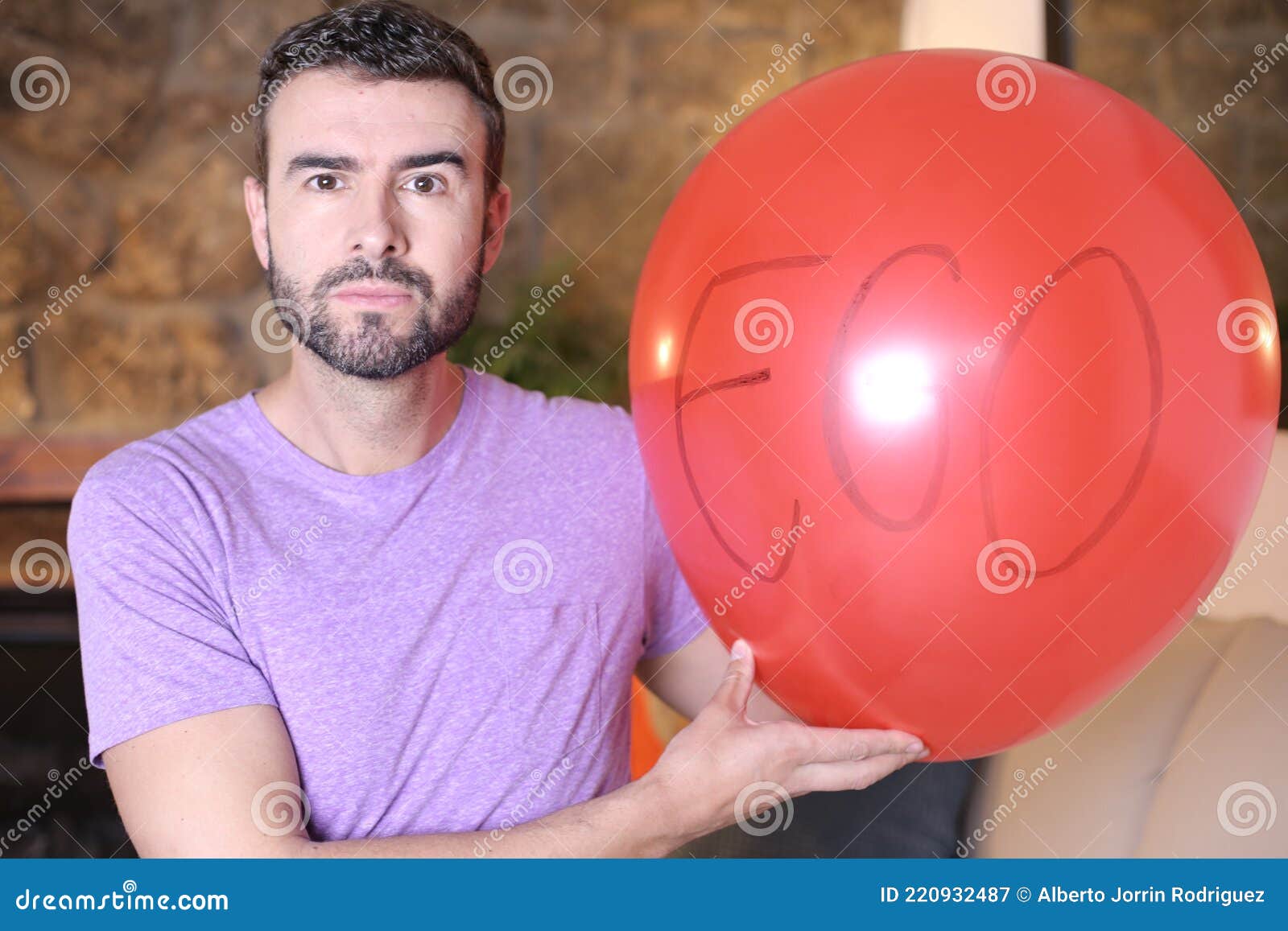 Delusional Man with an Inflated Ego Stock Image - Image of egocentrism ...