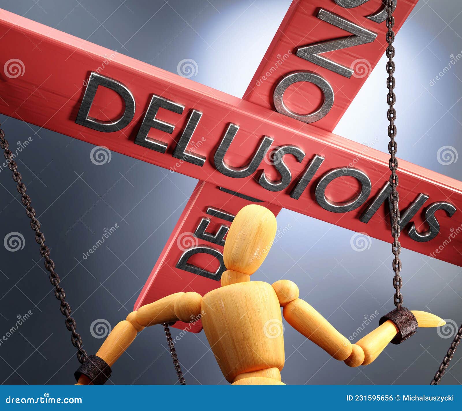 Delusions Control, Power, Authority And Manipulation Symbolized By ...
