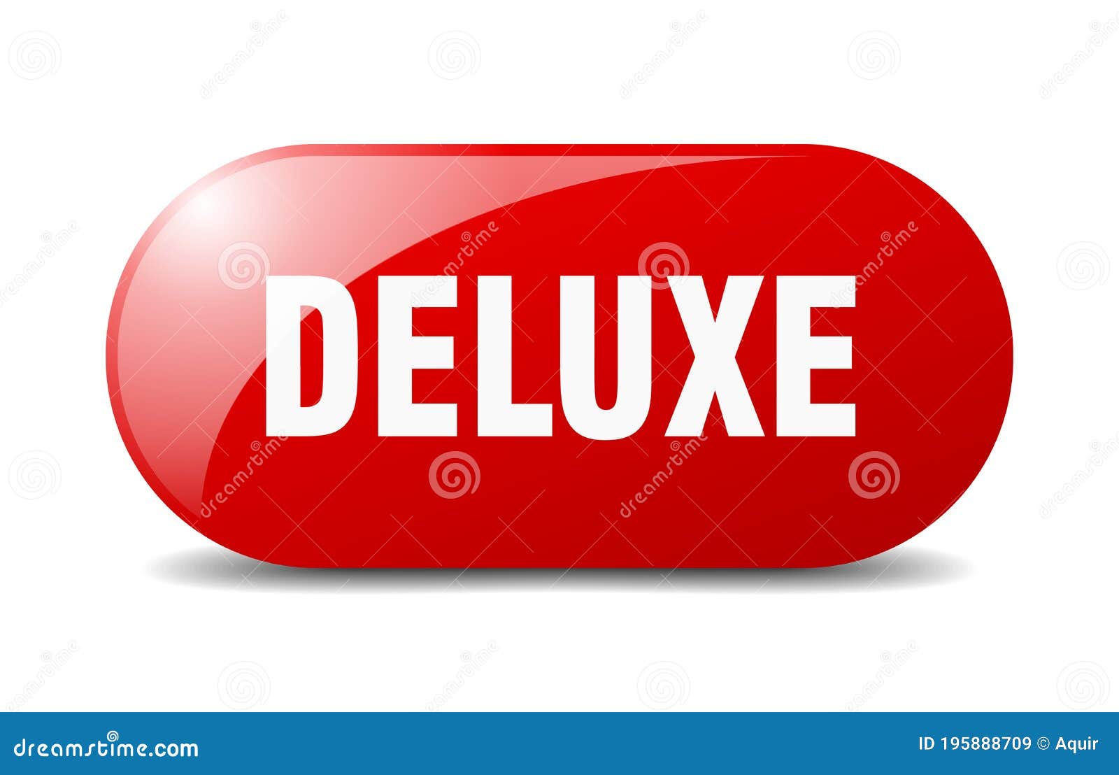 Deluxe Button. Deluxe Sign. Key. Push Button Stock Vector ...